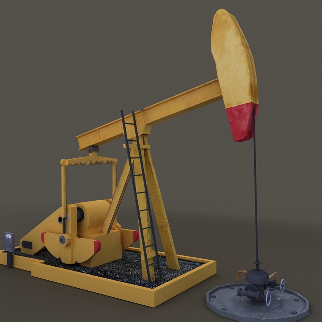 Oilpump Rig Animation Max