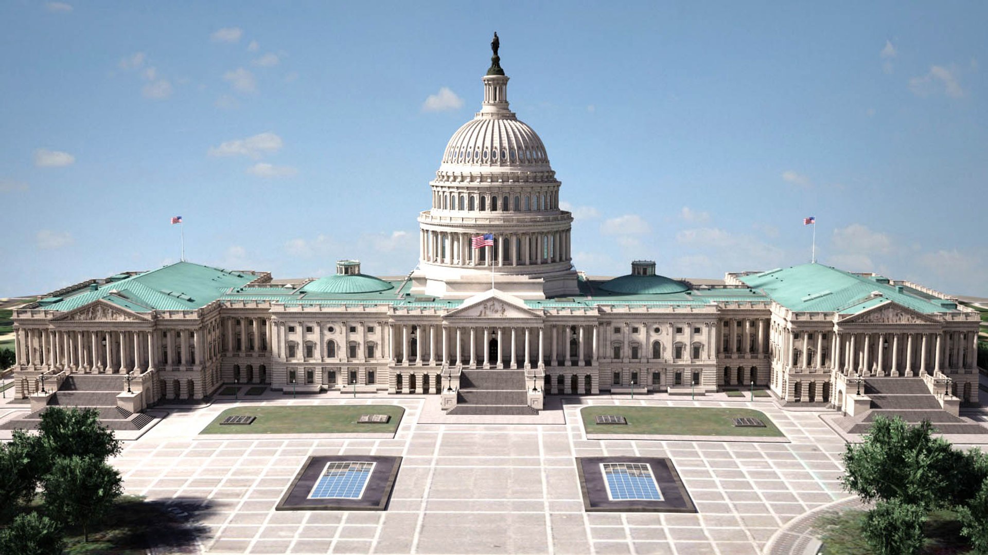 United States Capitol 3D Model - TurboSquid 1223864