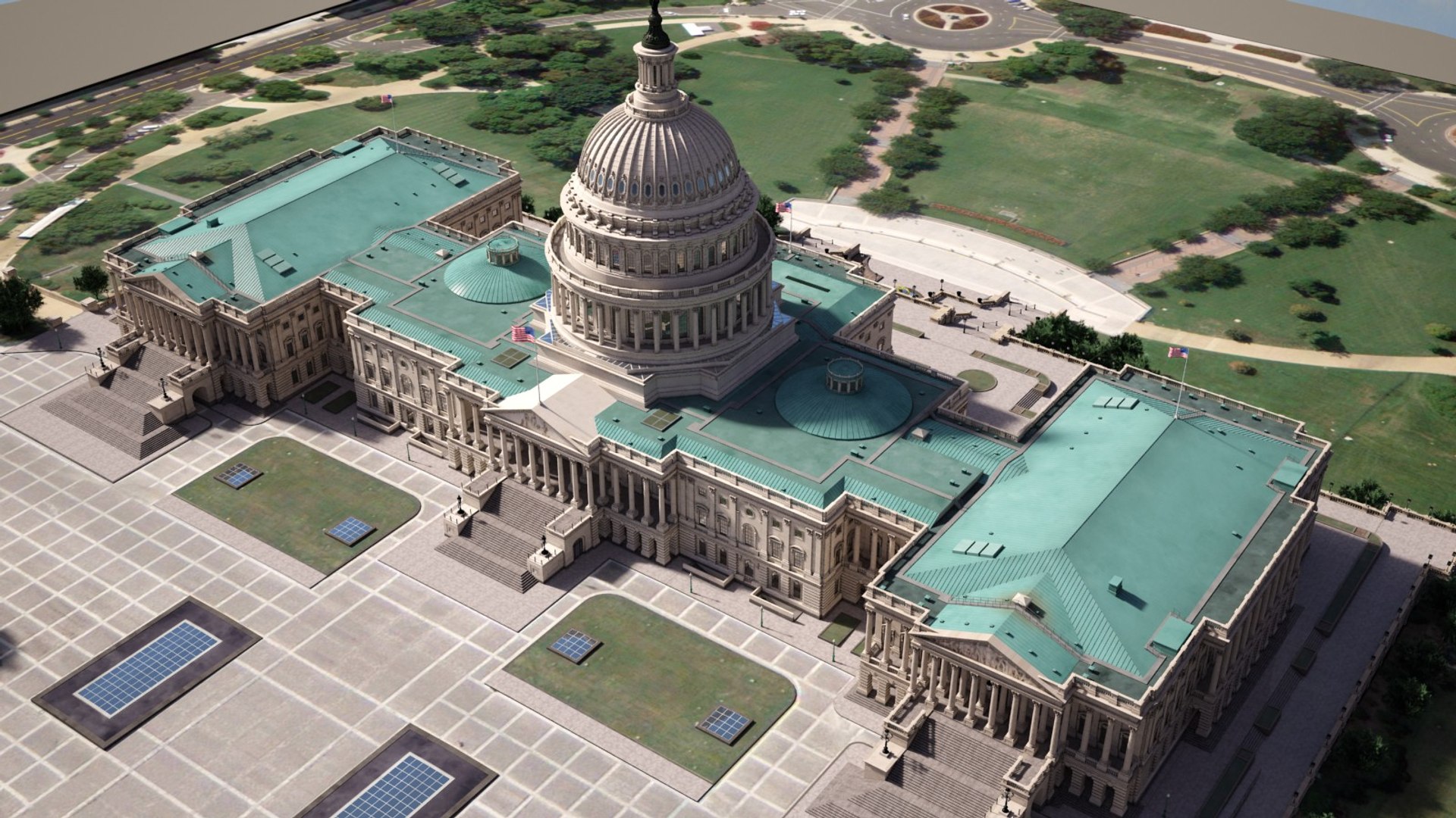 United States Capitol 3D Model - TurboSquid 1223864