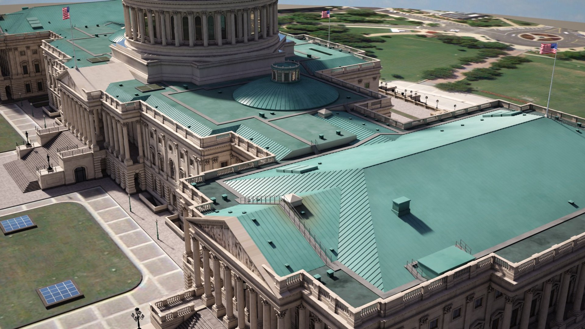 United States Capitol 3D Model - TurboSquid 1223864
