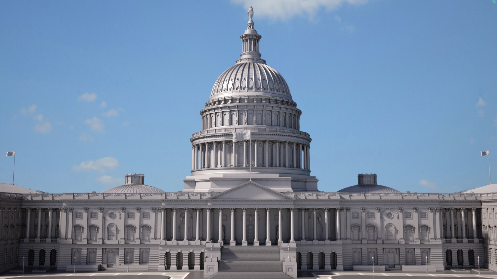 United states capitol 3D model - TurboSquid 1223864