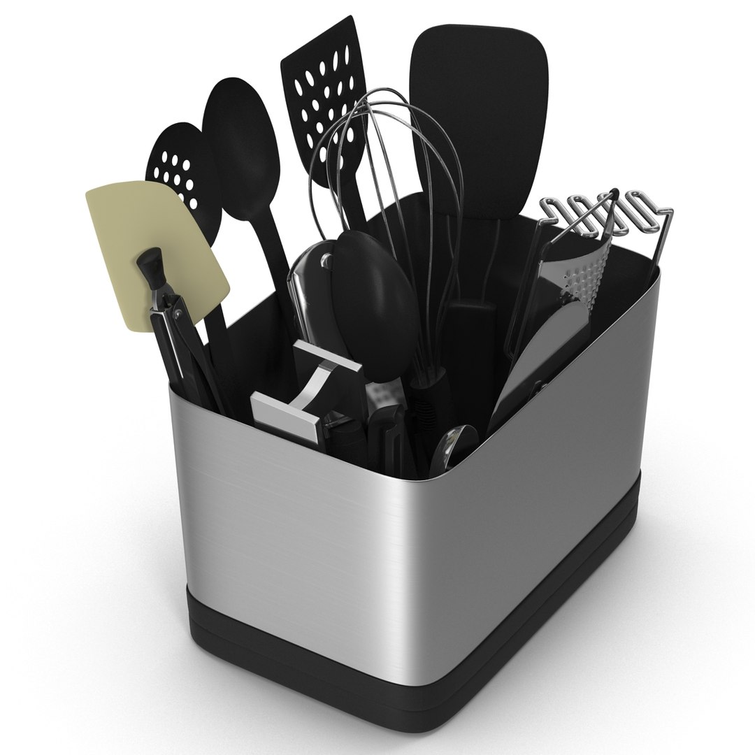 3d Model Kitchen Tool Set