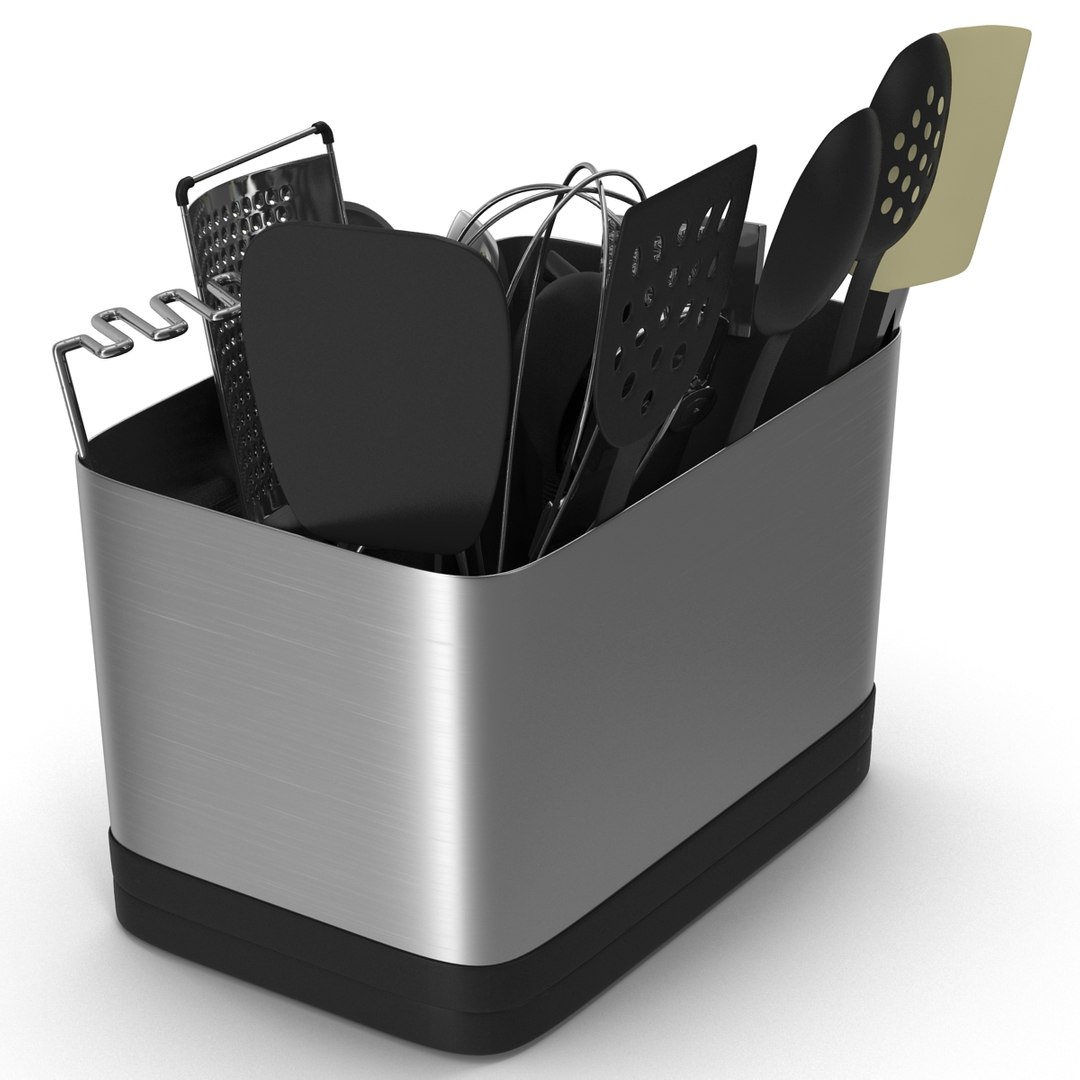 3d model kitchen tool set