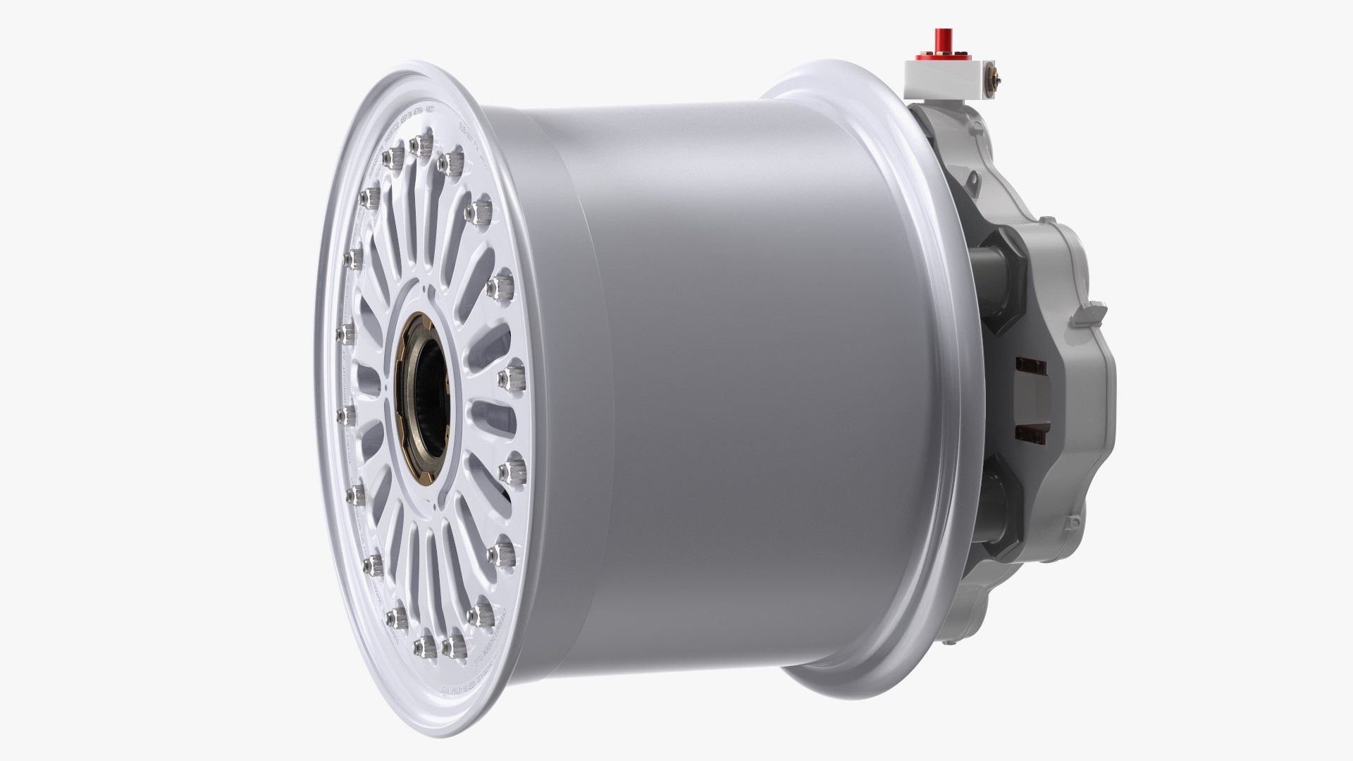 Boeing 737 Aircraft Wheel Rim Disk With Brake 3D Model - TurboSquid 2158205