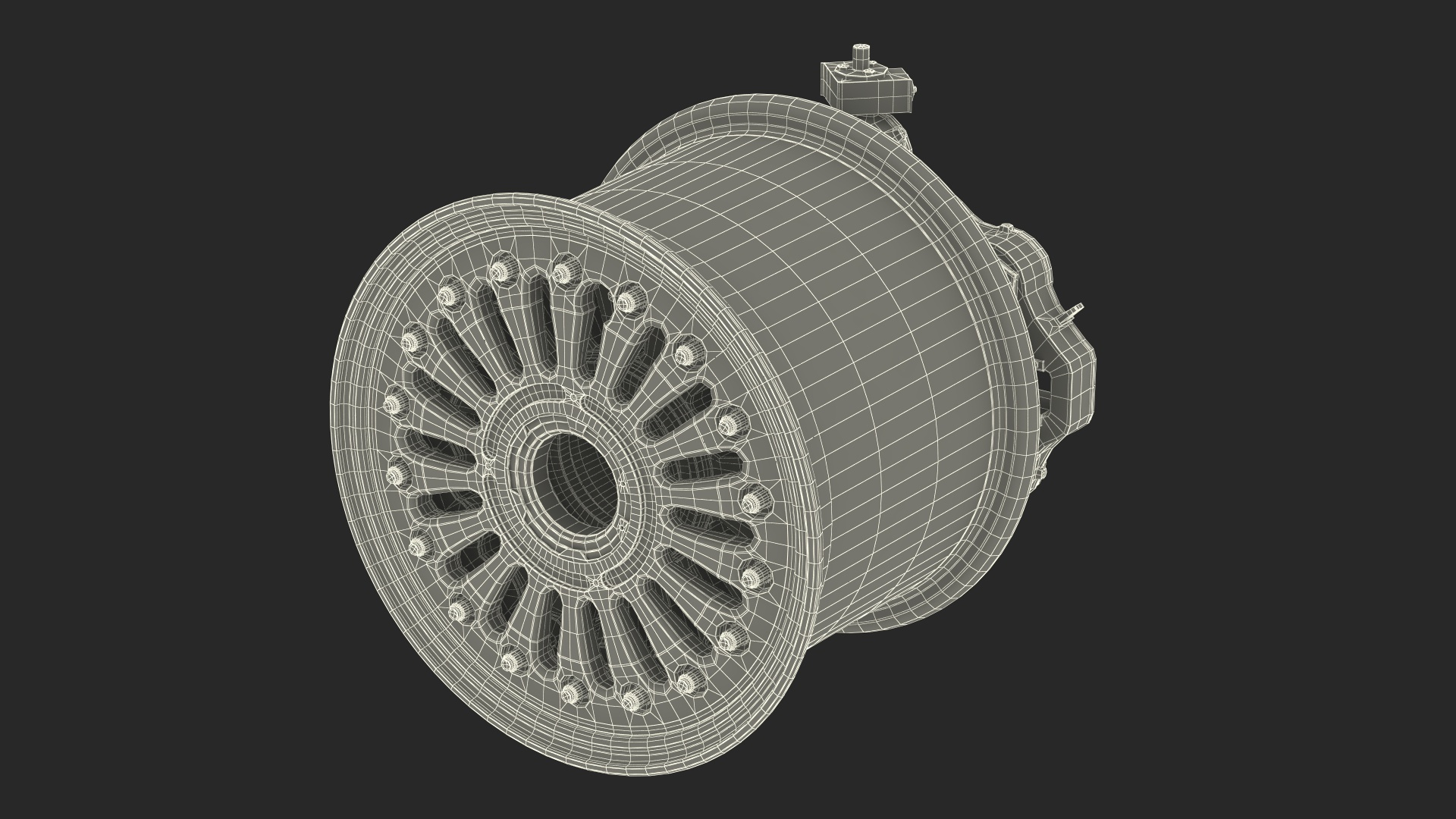 Boeing 737 Aircraft Wheel Rim Disk With Brake 3D Model - TurboSquid 2158205