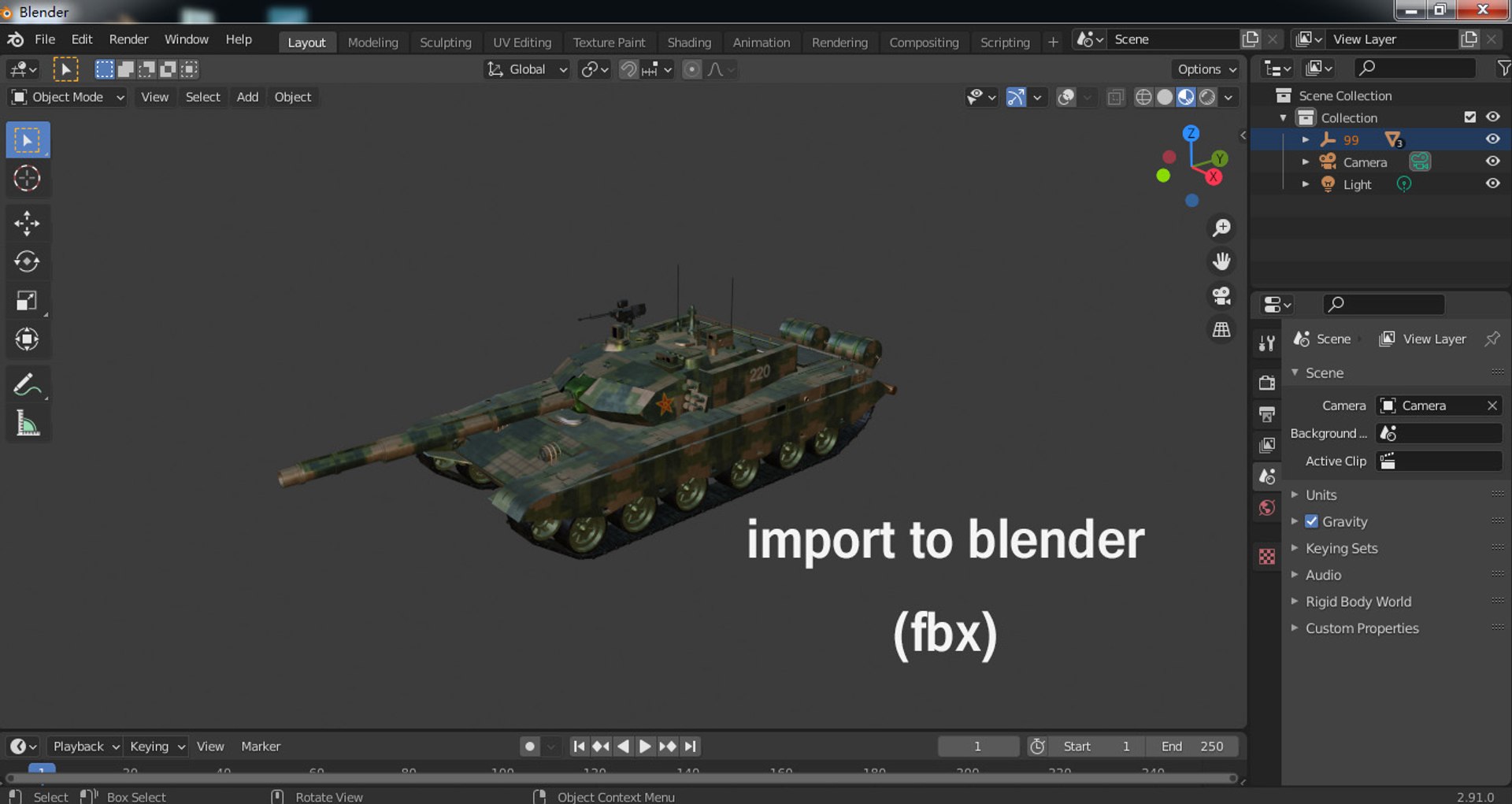 Chinese Ztz Type 99 Tank 3D Model - TurboSquid 1972943