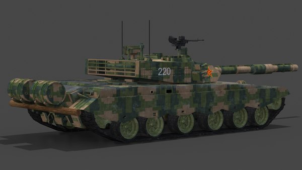 modelo 3d tanque ztz chino tipo 99 - TurboSquid 1972943