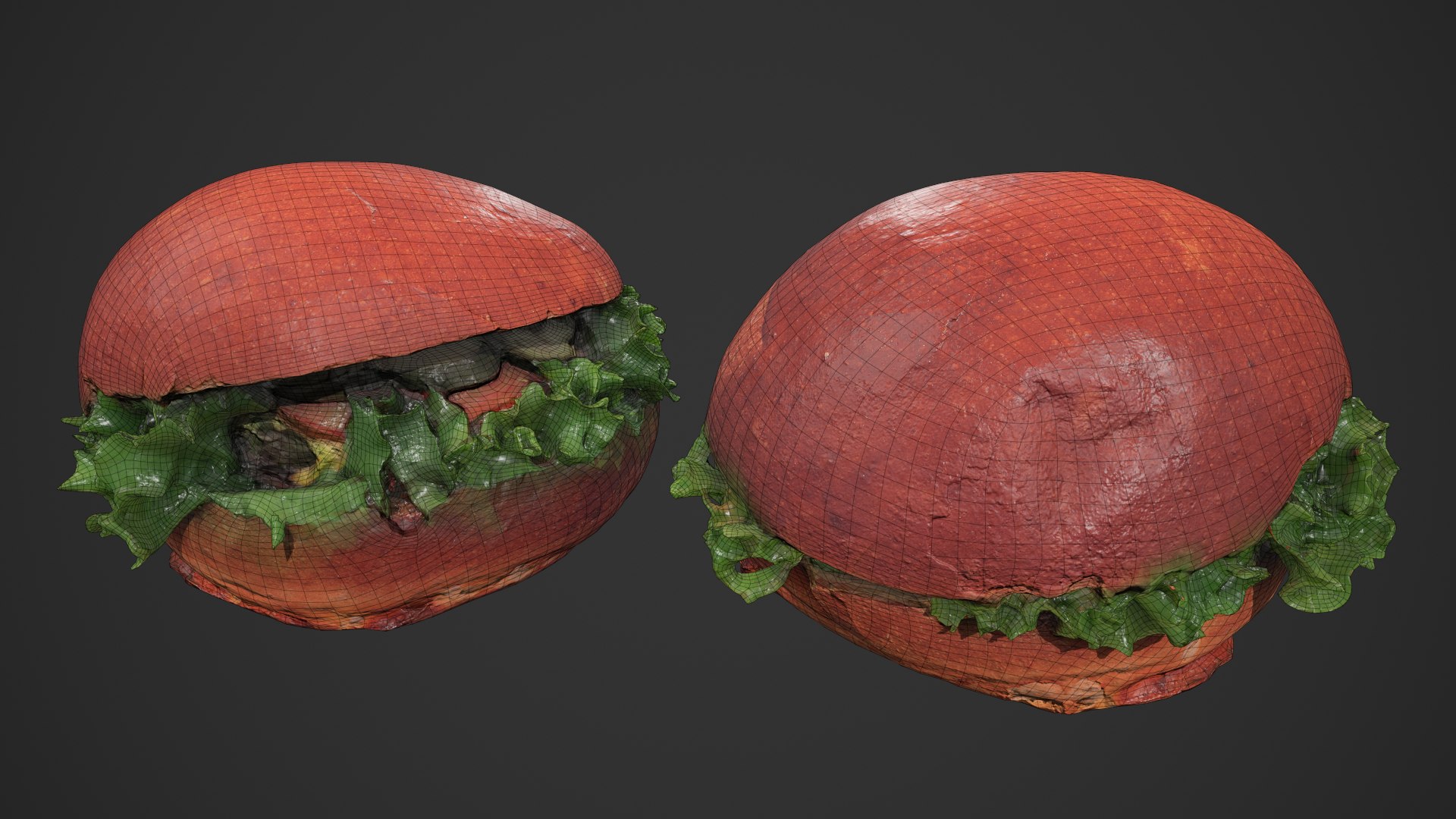 Burger 3D Model - TurboSquid 1830053