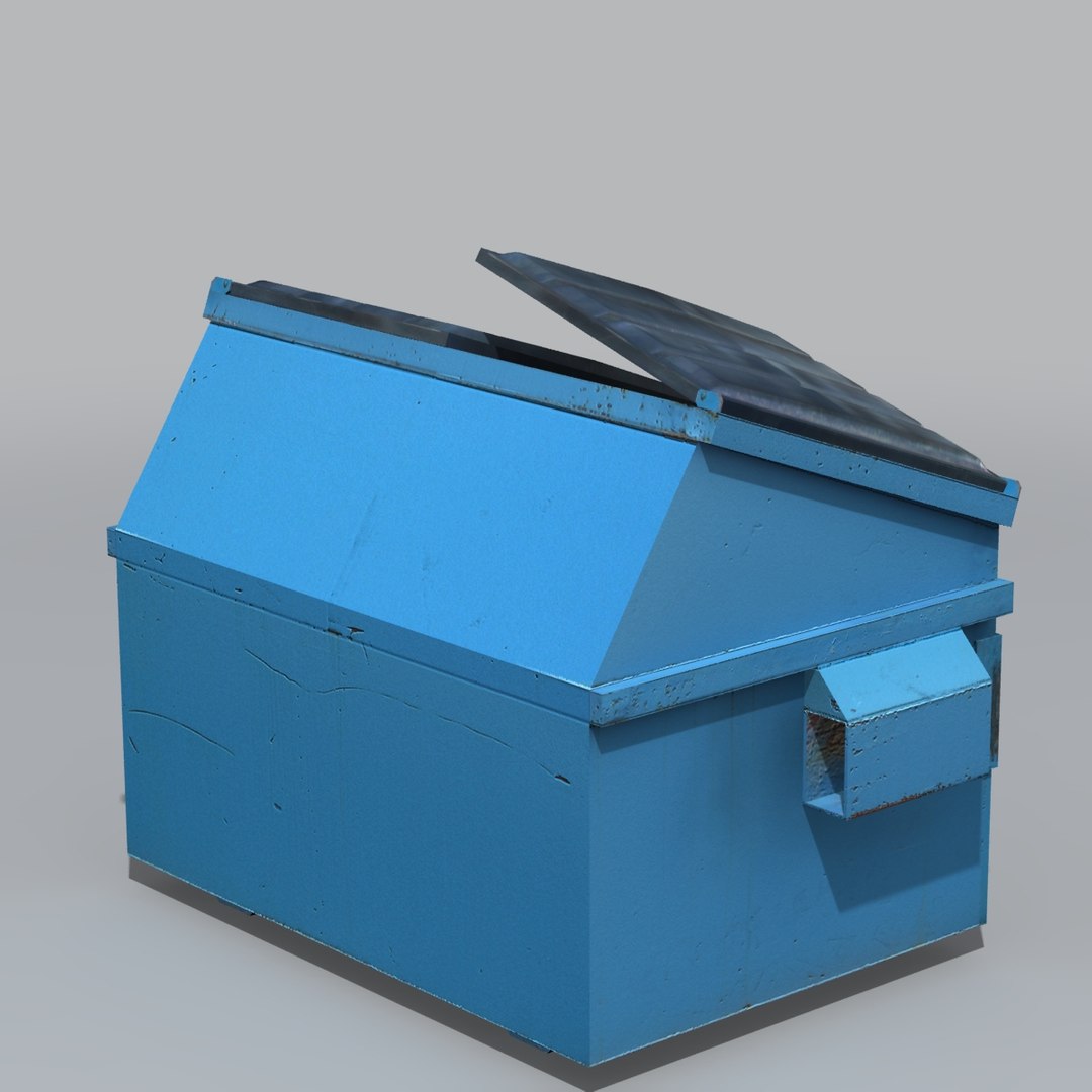 3d Model Dumpster