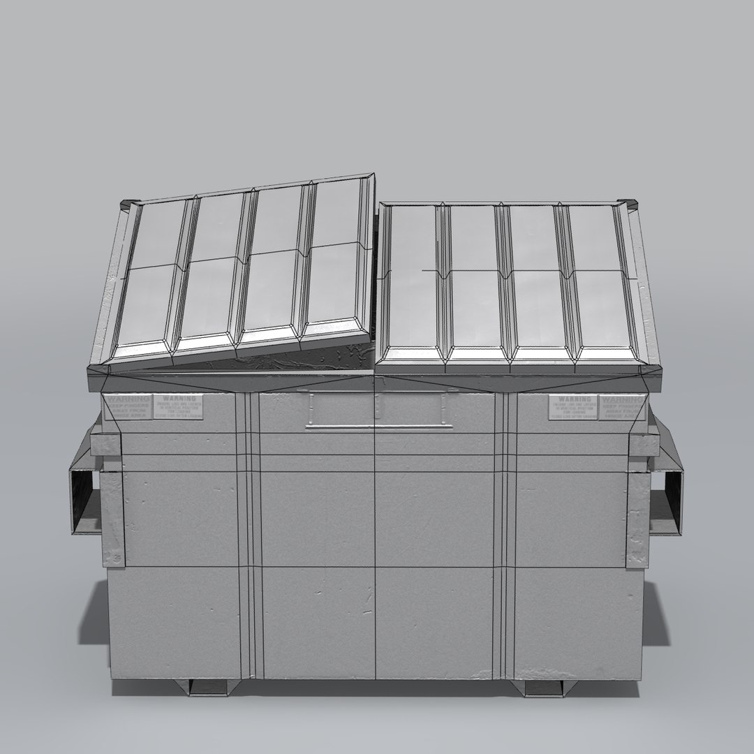 3d Model Dumpster