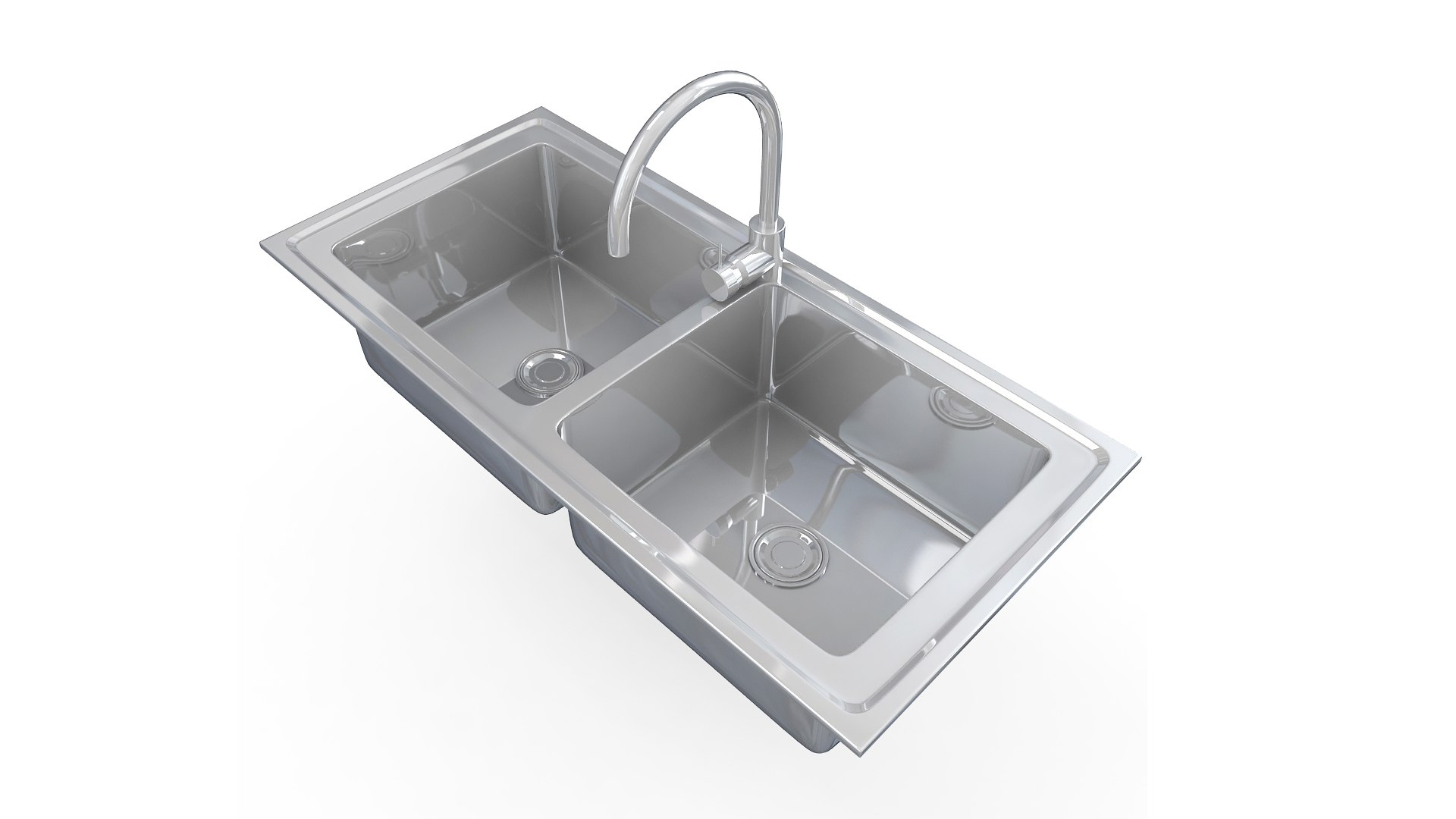 Kitchen Sink Model - TurboSquid 1663850