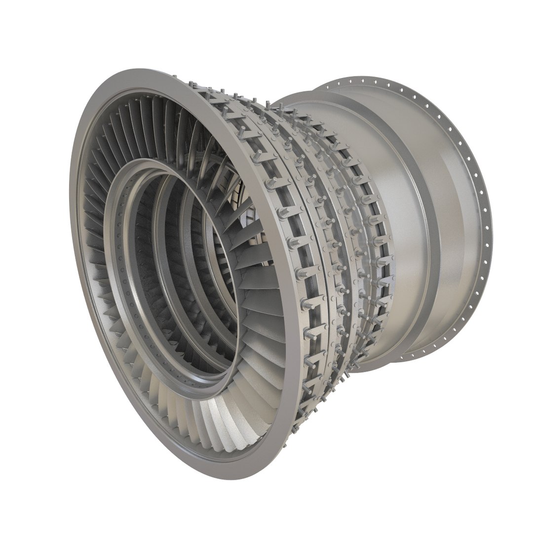 c4d cfm56-7b engine complete internal