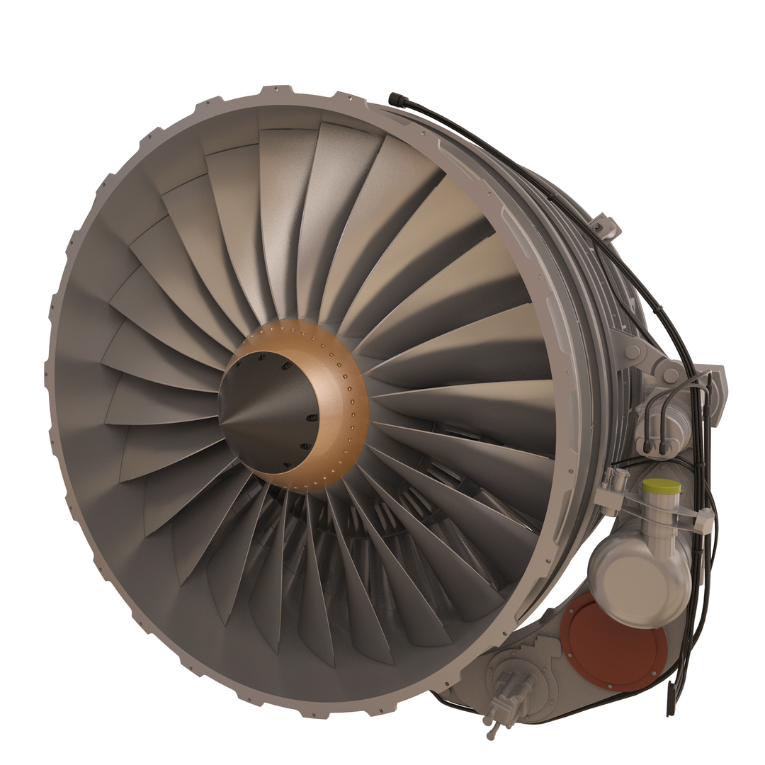 c4d cfm56-7b engine complete internal