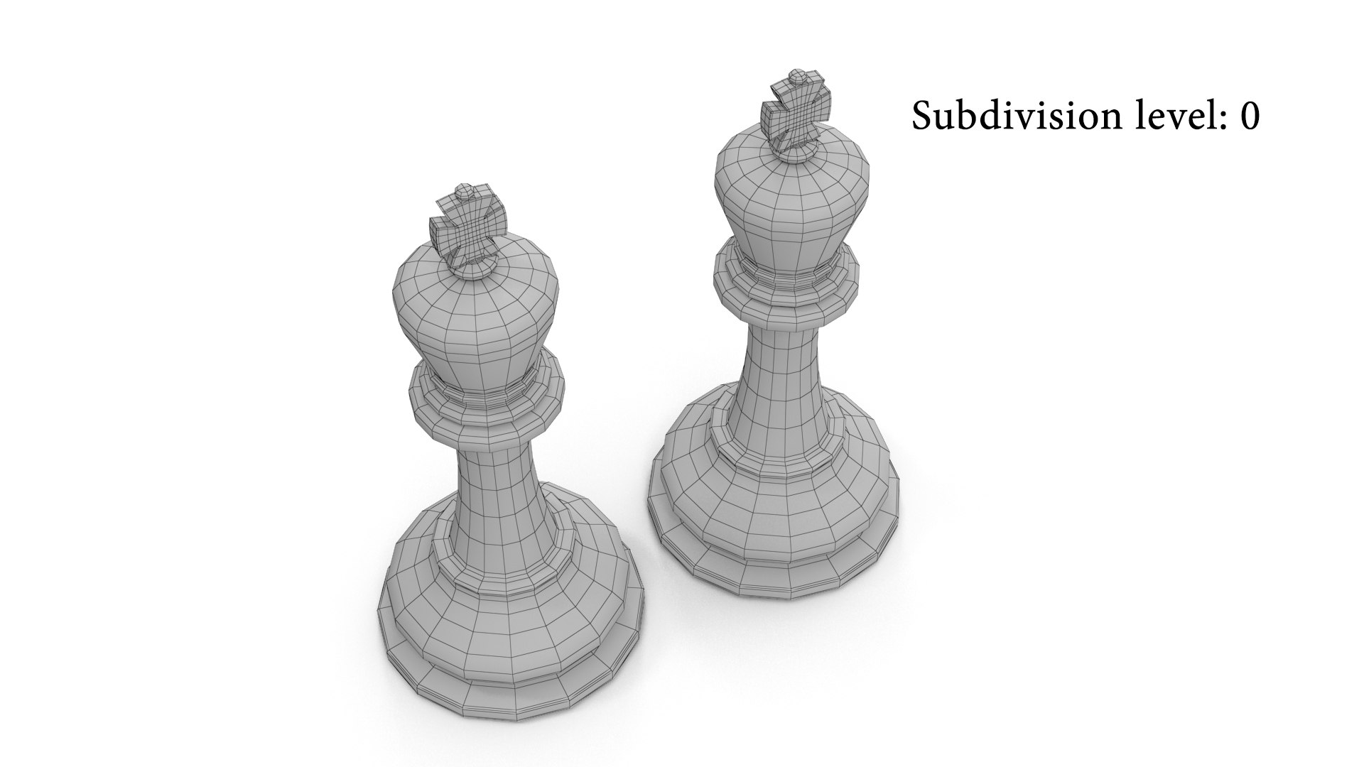 3D Chessmen King Model - TurboSquid 1611029