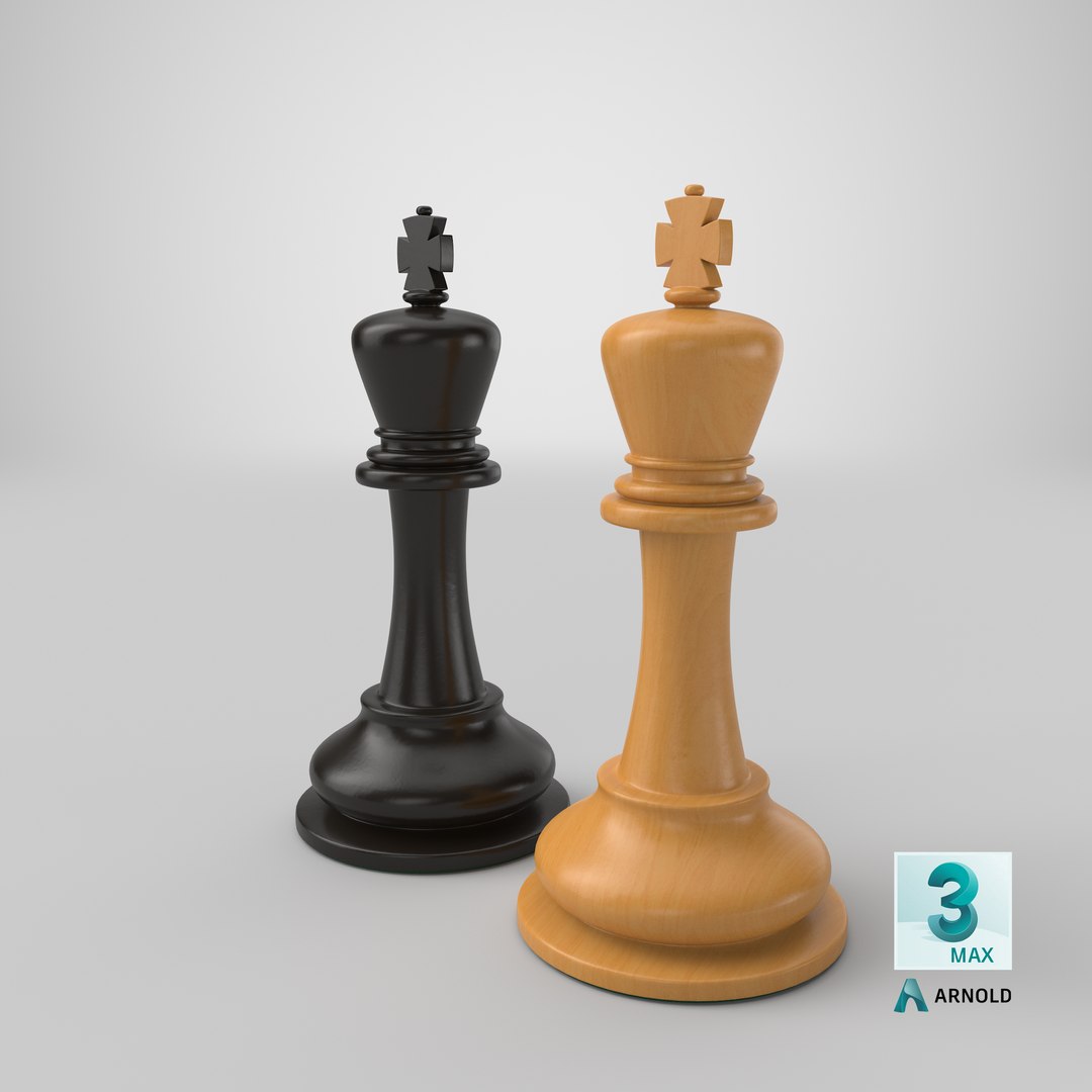 3D chessmen king model - TurboSquid 1611029