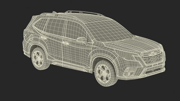 modelo 3d SUV crossover compacto negro - TurboSquid 2097764