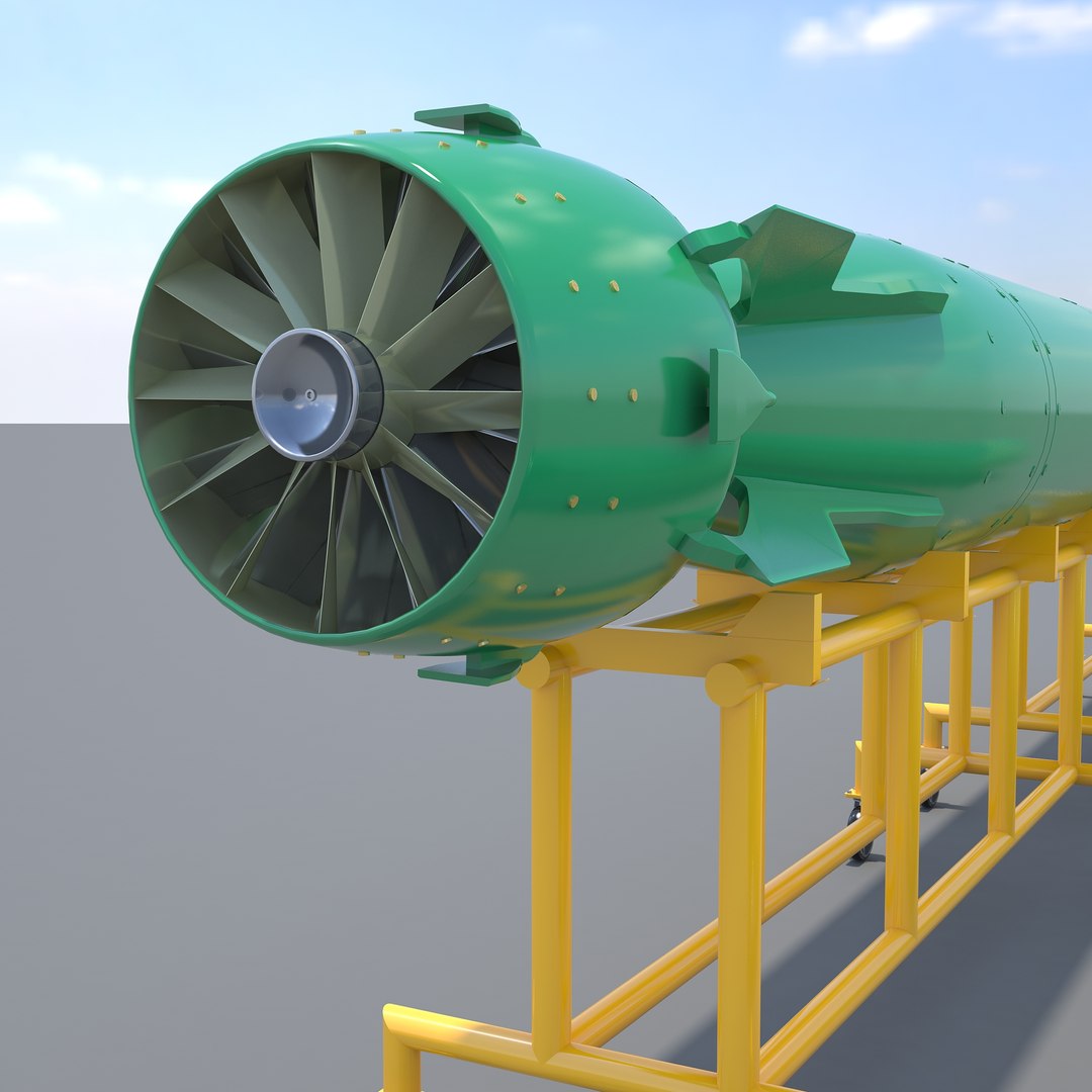 3d Model Mark-48 Adcap Heavy Weight