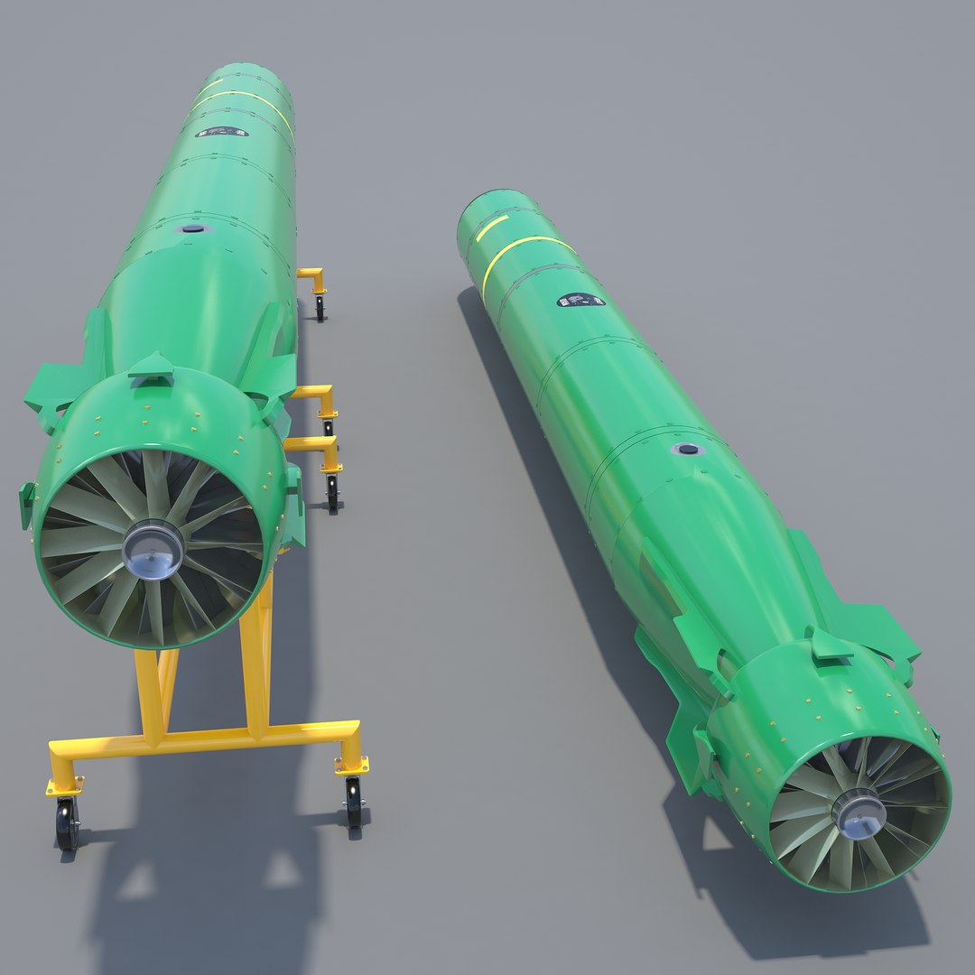3d Model Mark-48 Adcap Heavy Weight