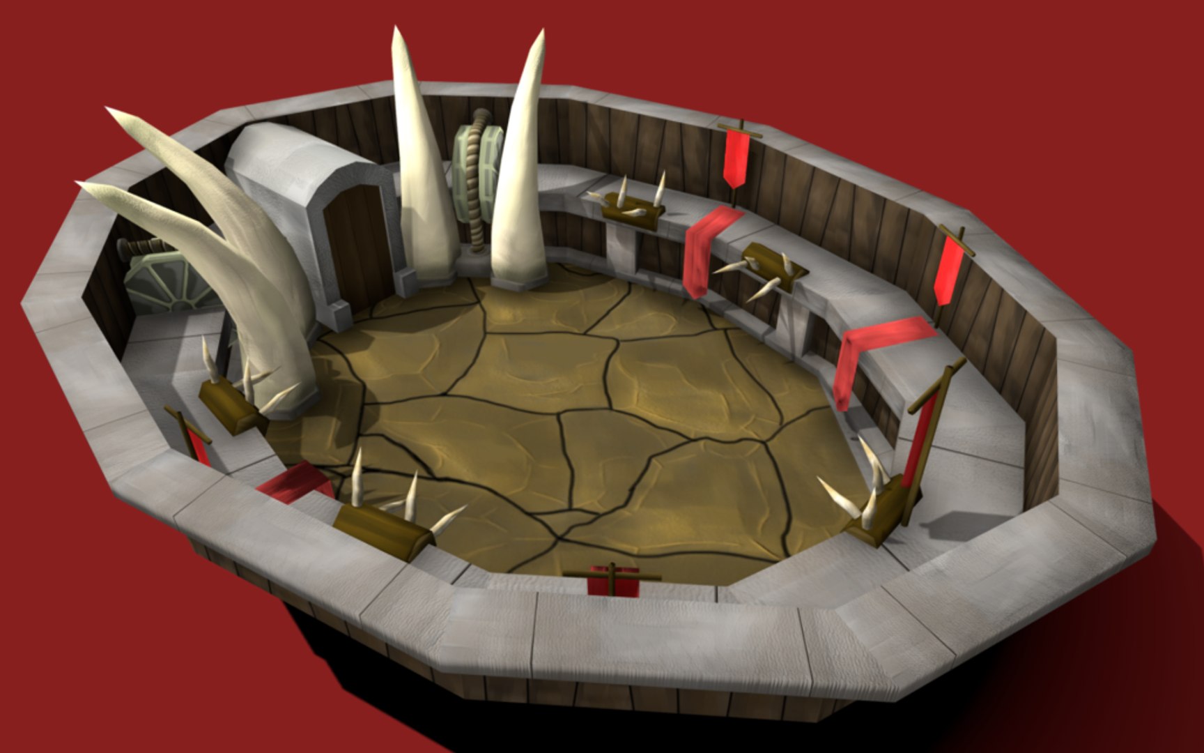 Pack Mini Gladiators Characters 3D Model - TurboSquid 1585635