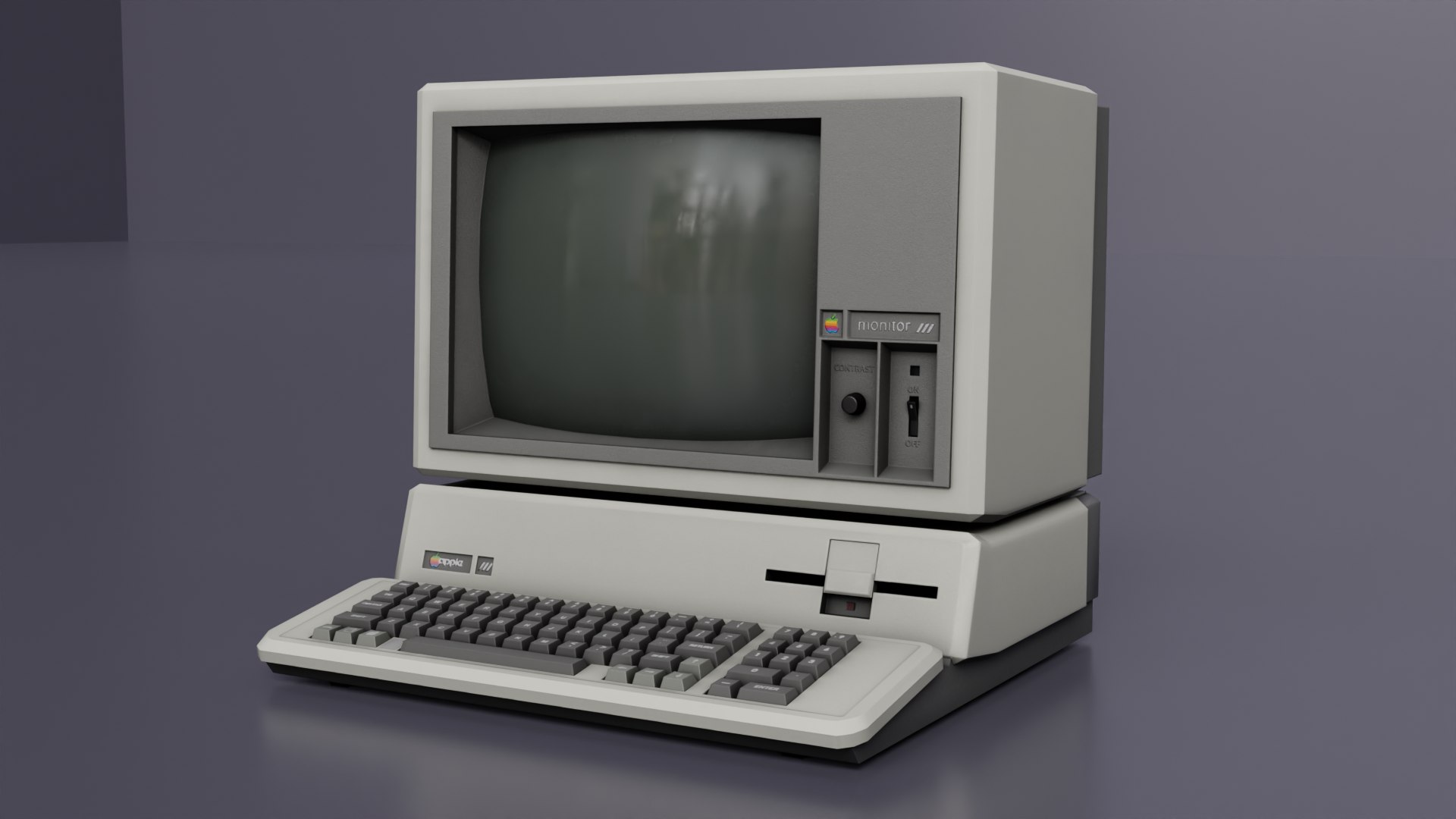 Apple 3 Computer 3D Model - TurboSquid 2294594