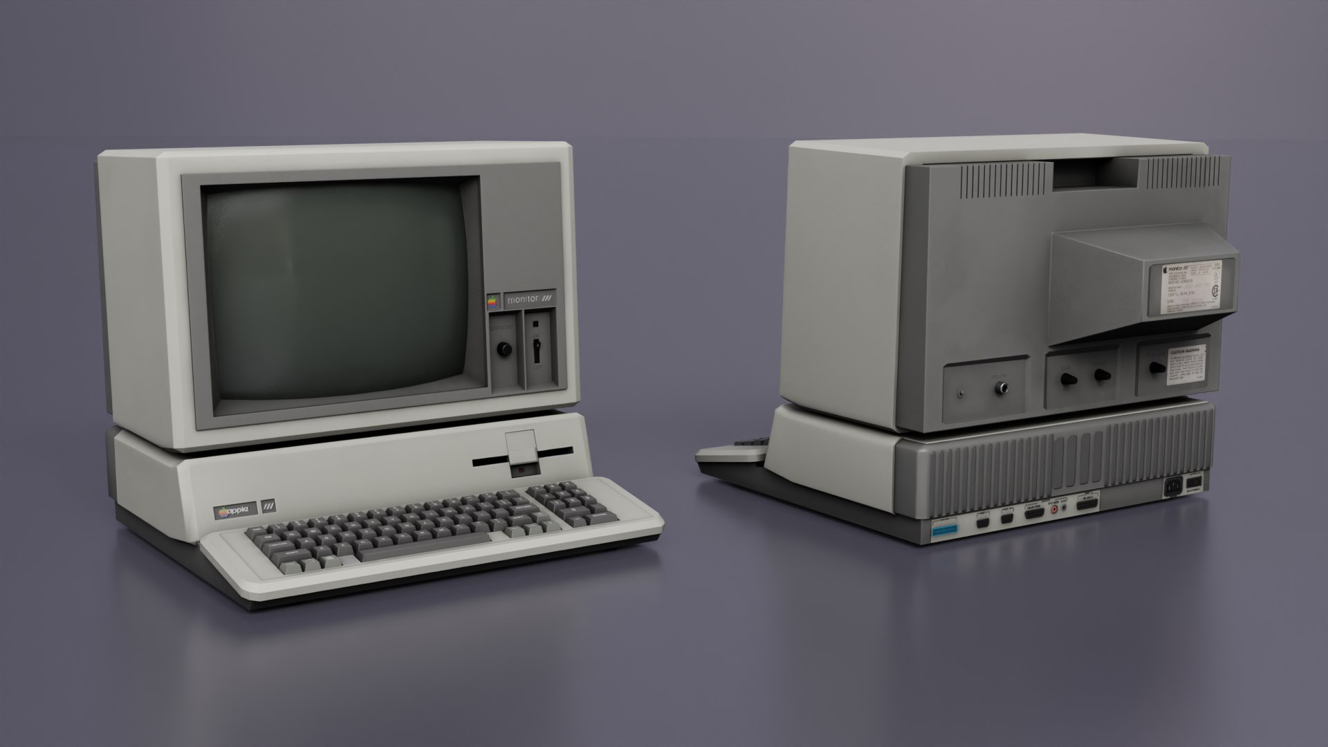 Apple 3 Computer 3D Model - TurboSquid 2294594