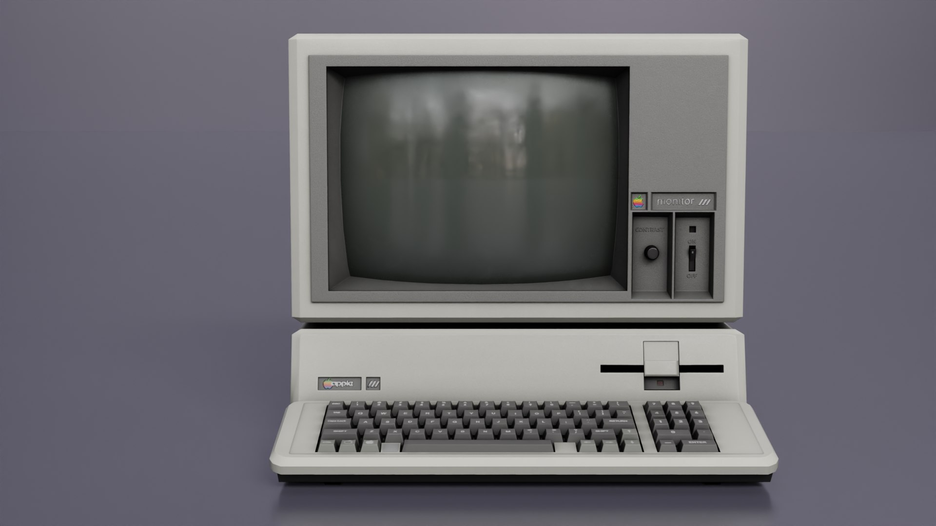 Apple 3 Computer 3D Model - TurboSquid 2294594
