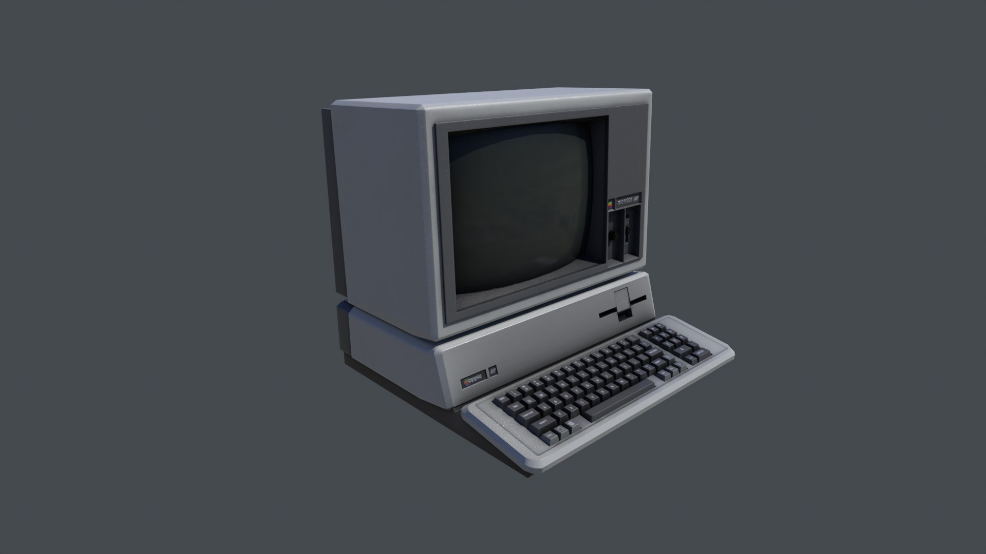 Apple 3 Computer 3D Model - TurboSquid 2294594