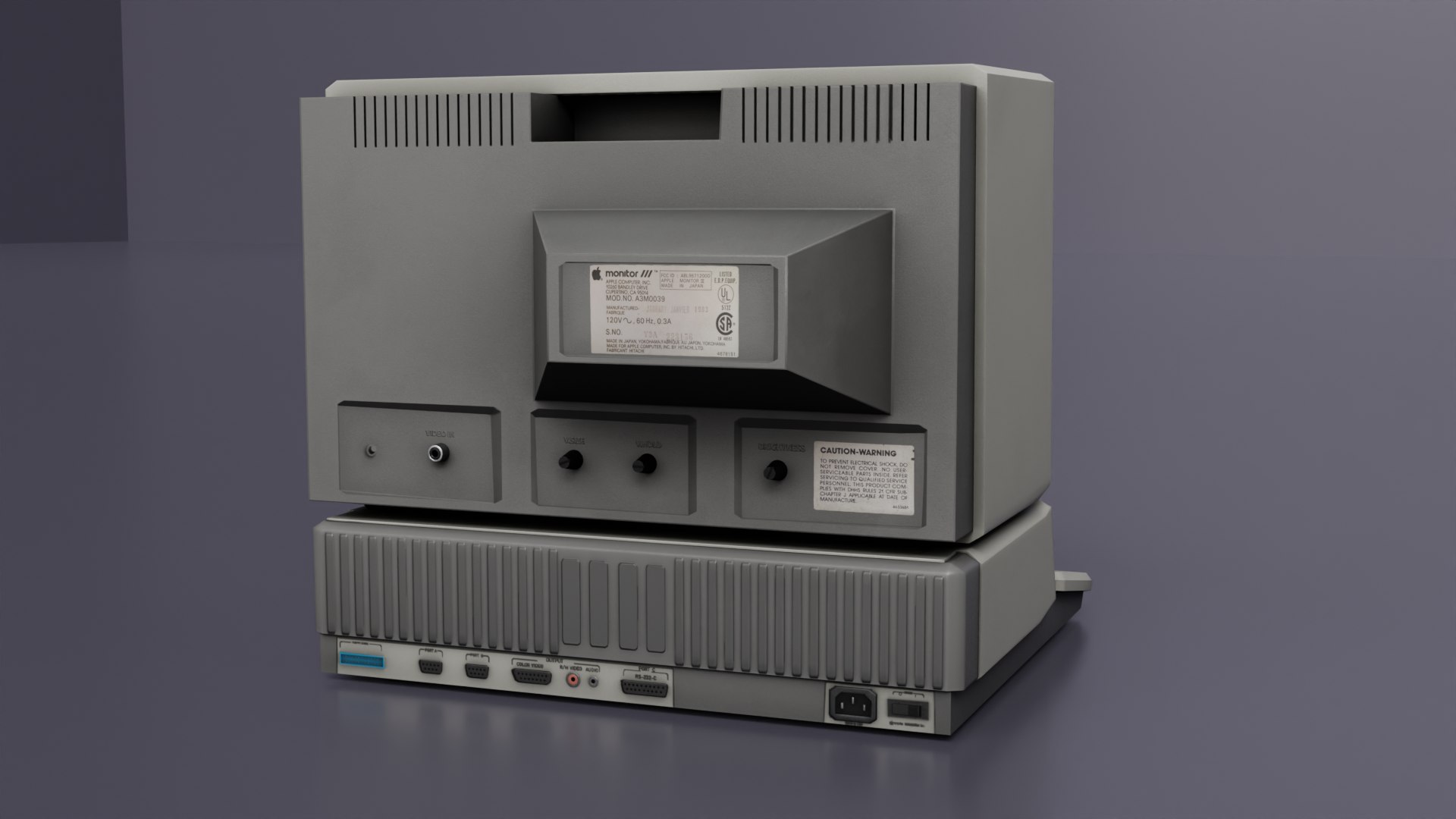 Apple 3 Computer 3D Model - TurboSquid 2294594