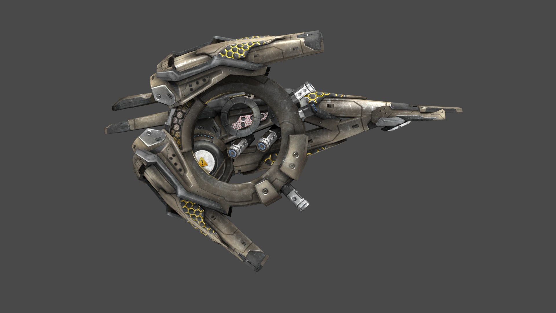 Military Drone 3d Model