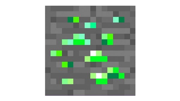 modelo 3d Esmeralda de Minecraft - TurboSquid 2400286
