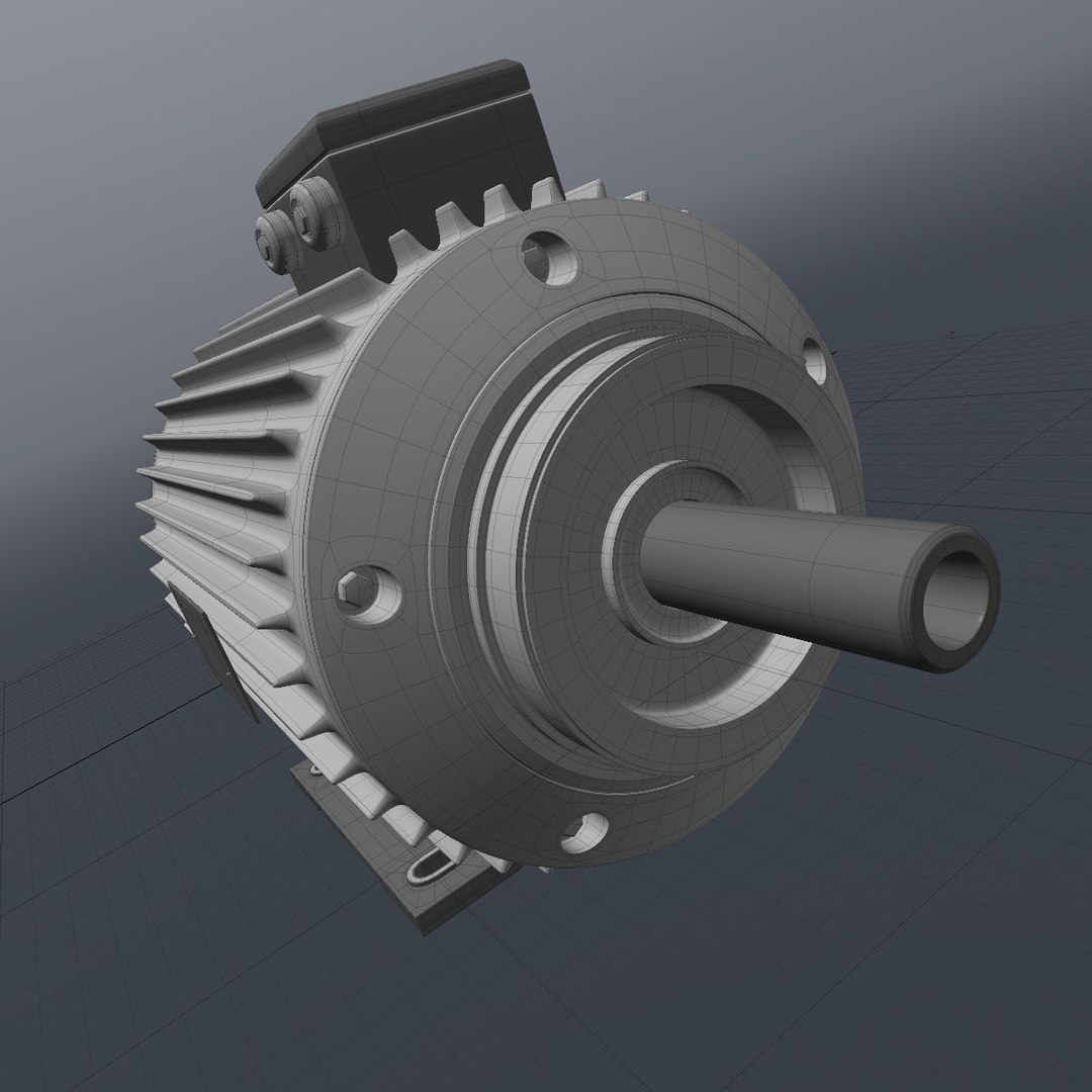 3d Model Electric Motor