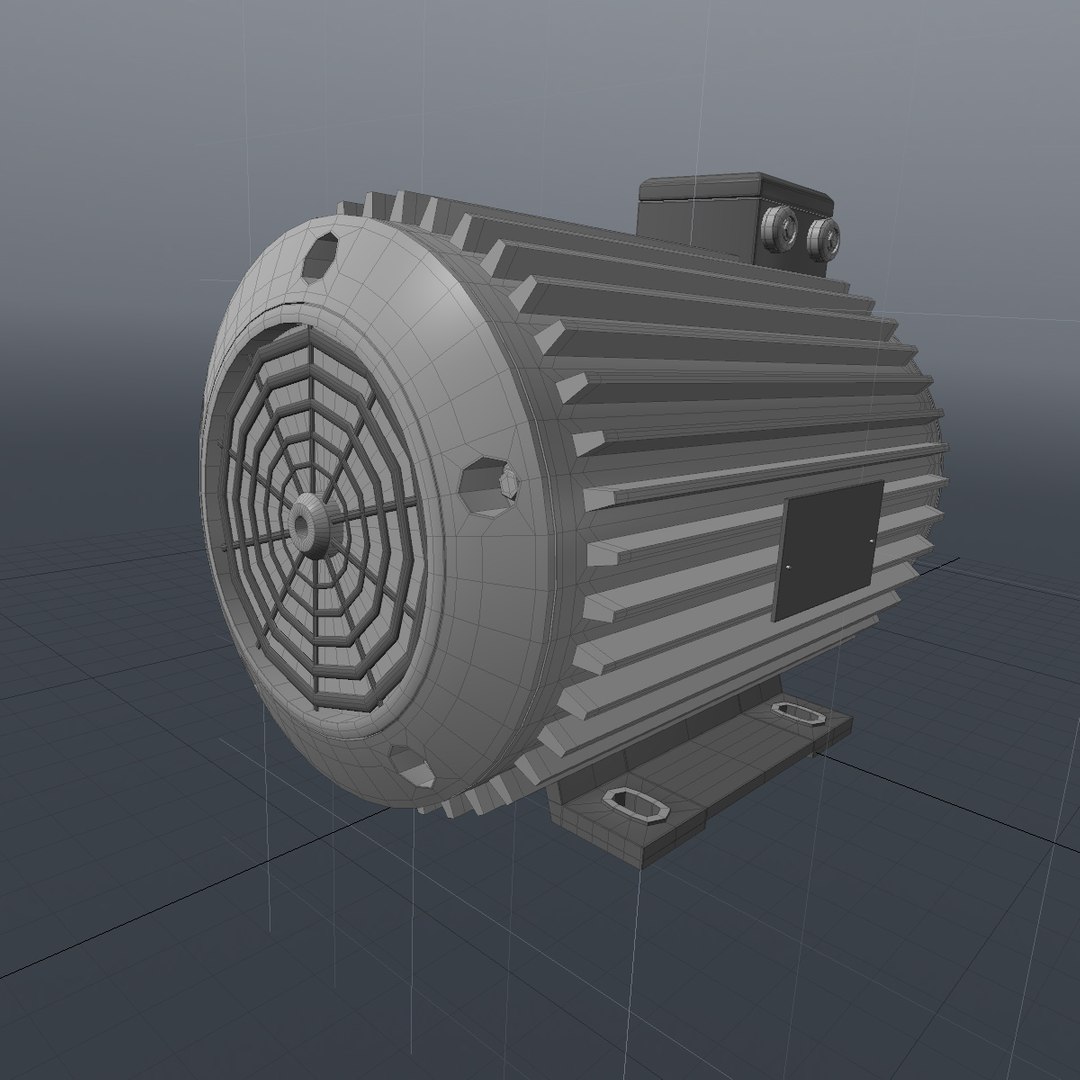3d Model Electric Motor