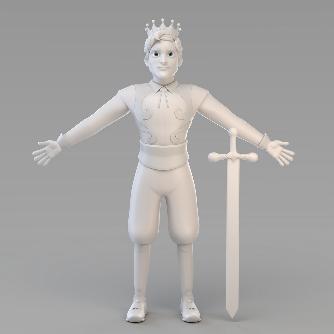3D Model Prince 03 - TurboSquid 1620741