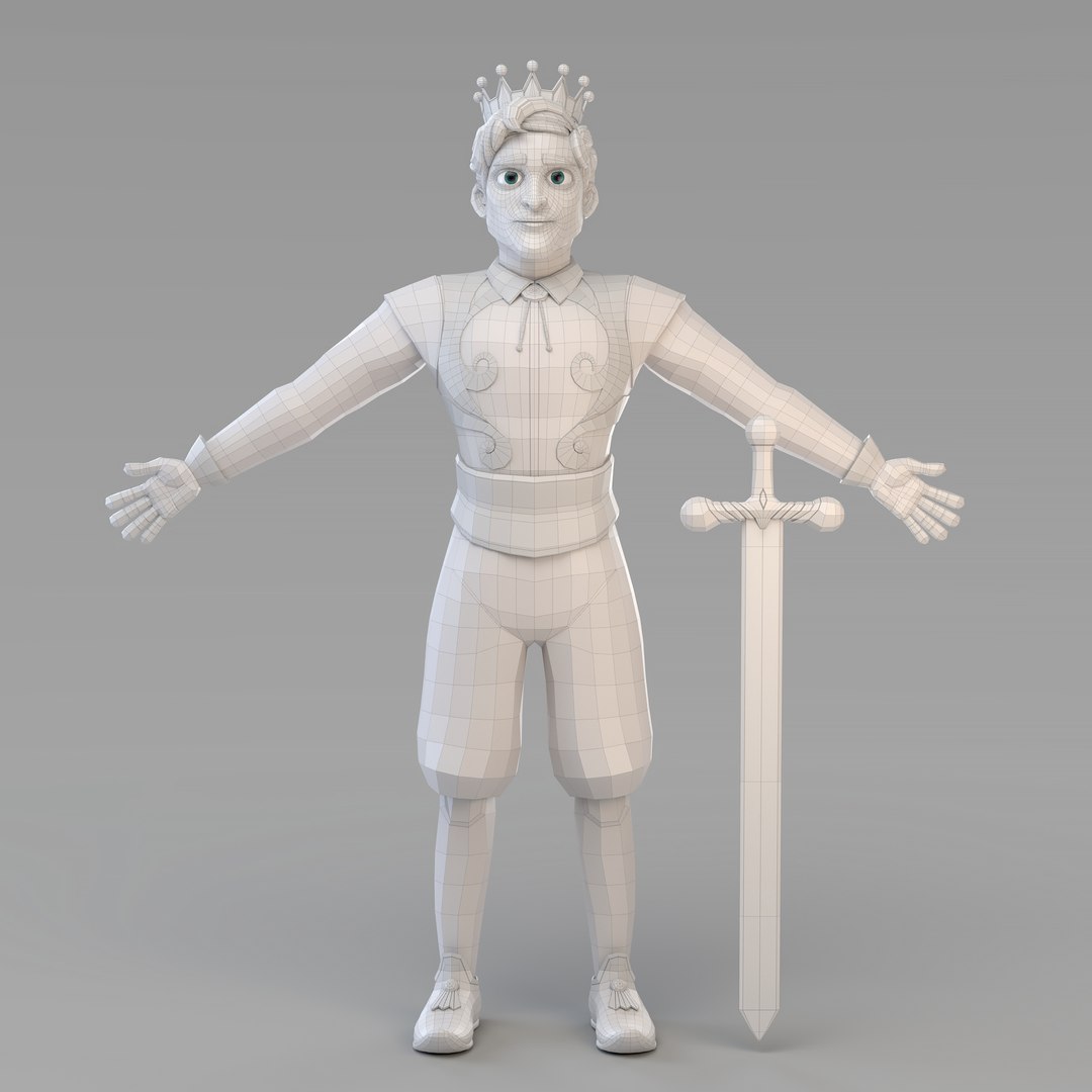 3D Model Prince 03 - TurboSquid 1620741