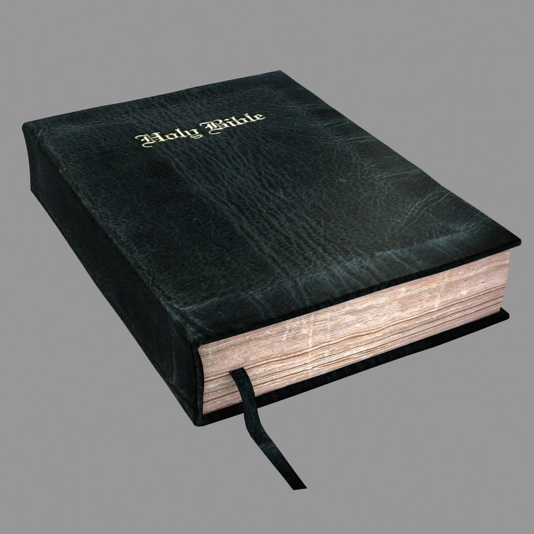 Holy Bible 3d Max