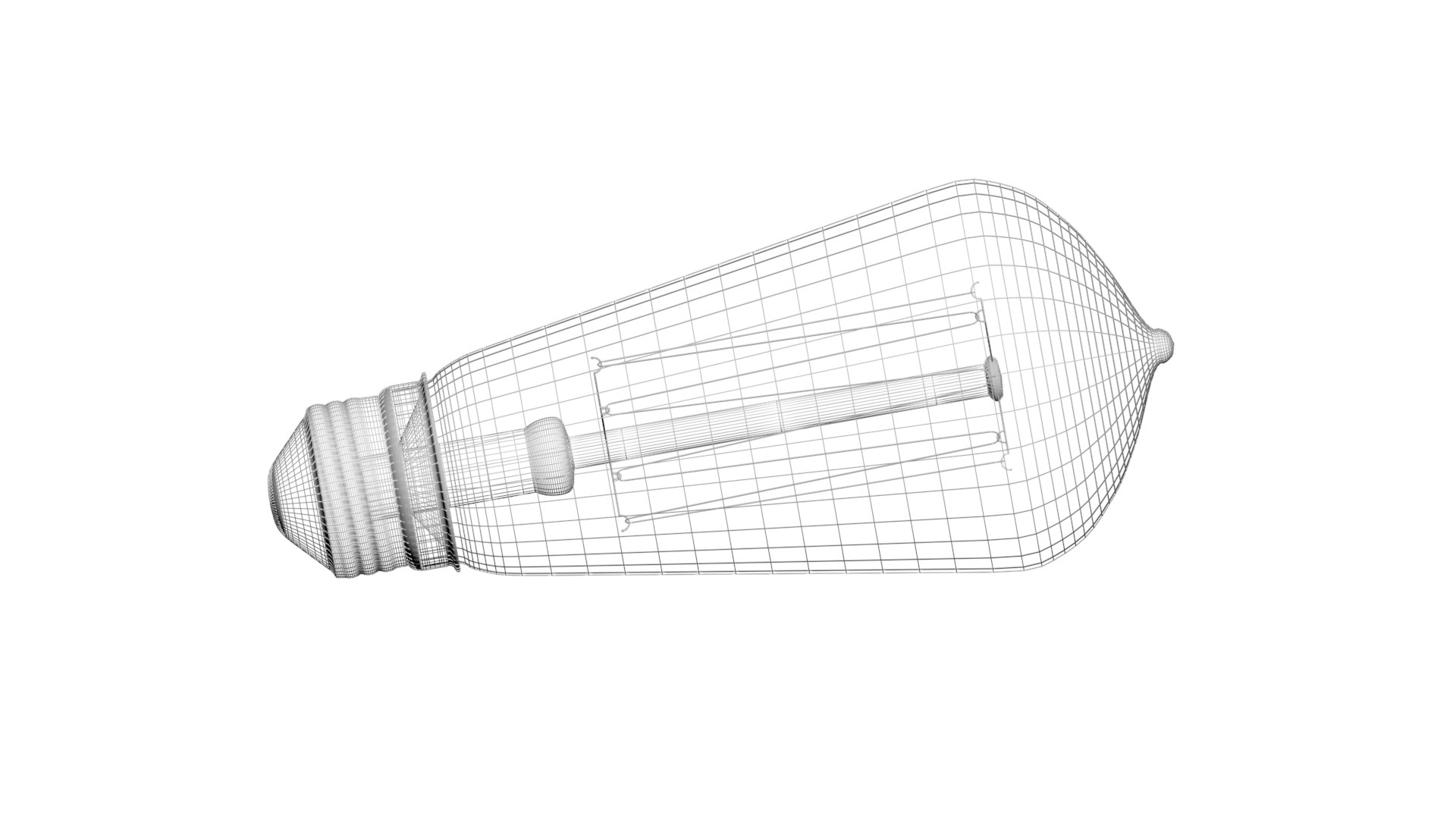 Edison Light Bulb 3D model - TurboSquid 1733414