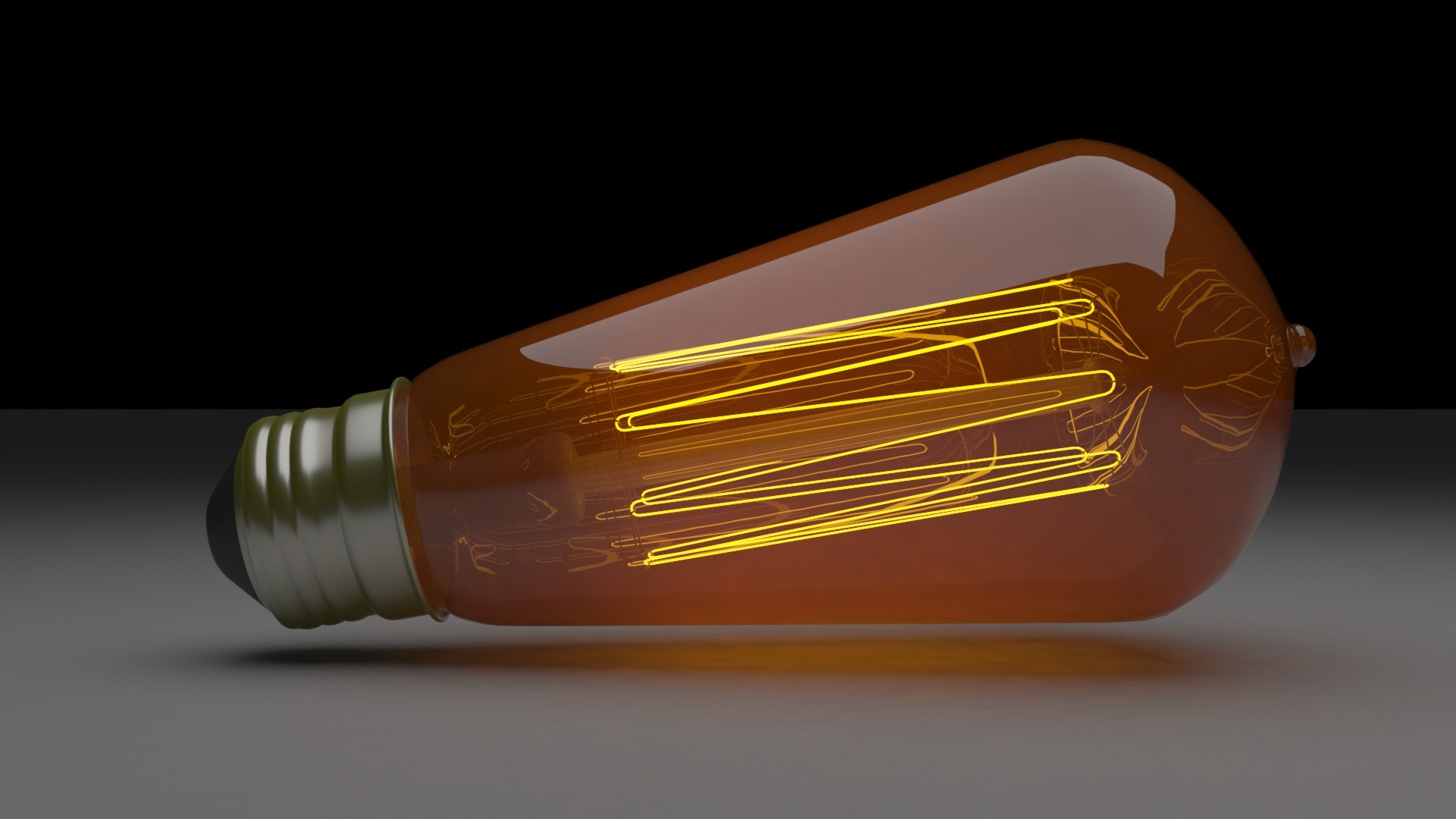 Edison Light Bulb 3D Model - TurboSquid 1733414