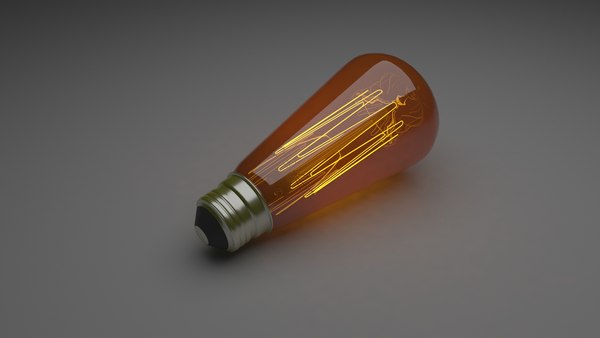 Edison Light Bulb 3D model - TurboSquid 1733414