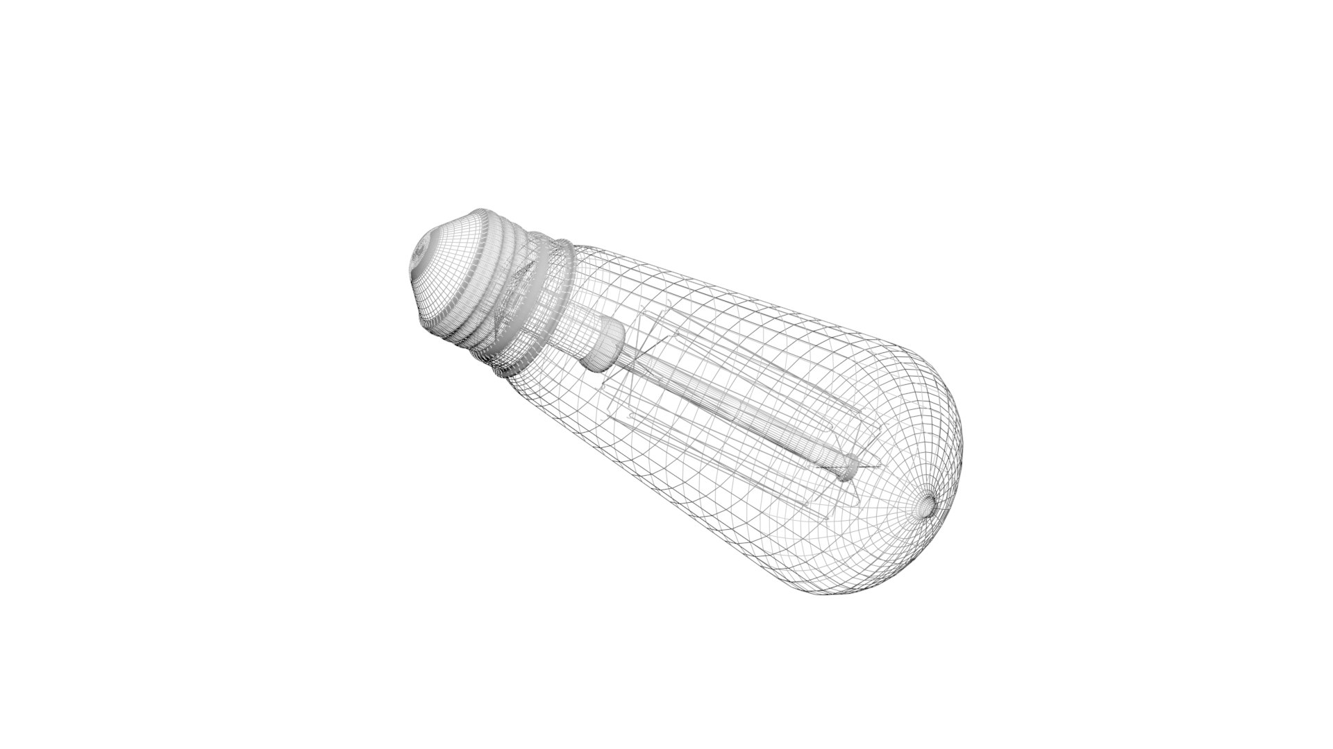 Edison Light Bulb 3D model - TurboSquid 1733414
