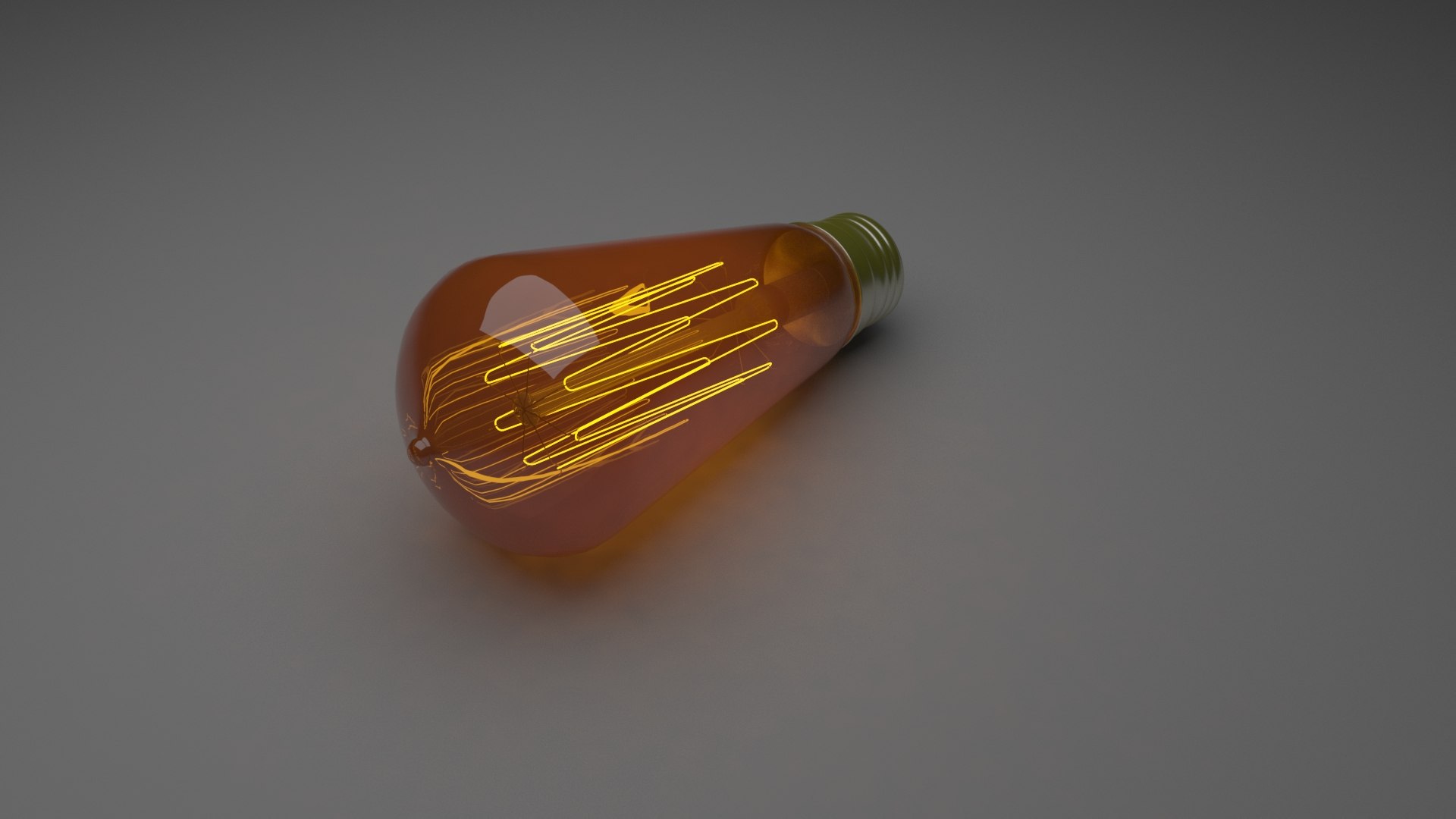Edison Light Bulb 3D Model - TurboSquid 1733414