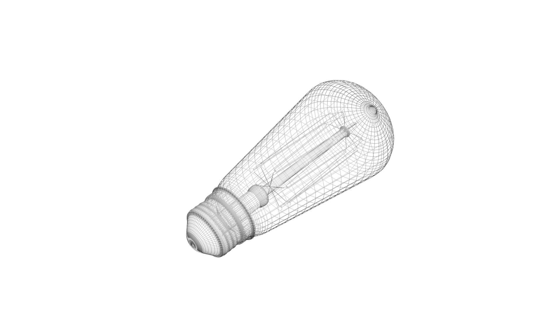 Edison Light Bulb 3D model - TurboSquid 1733414