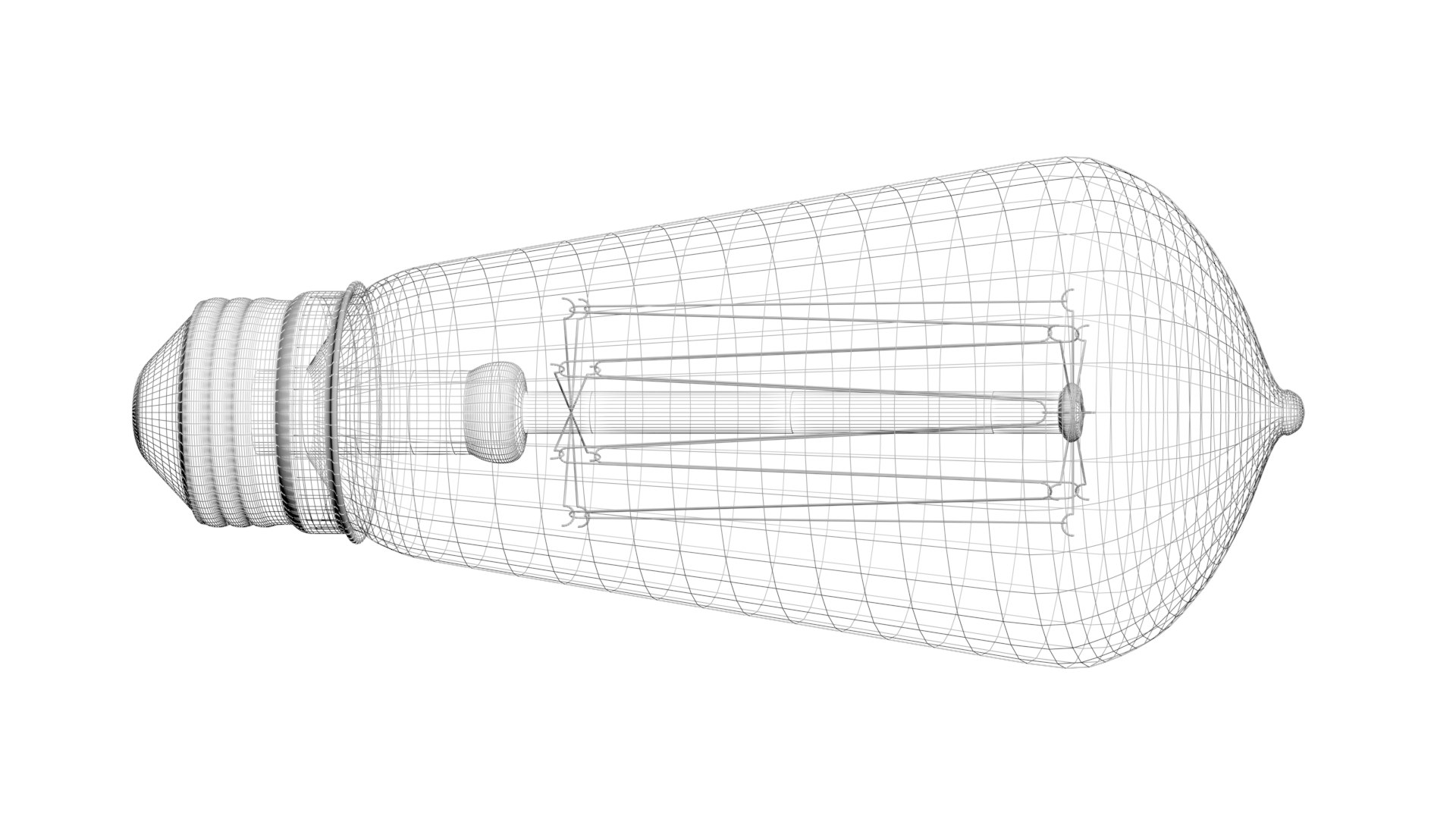 Edison Light Bulb 3D model - TurboSquid 1733414