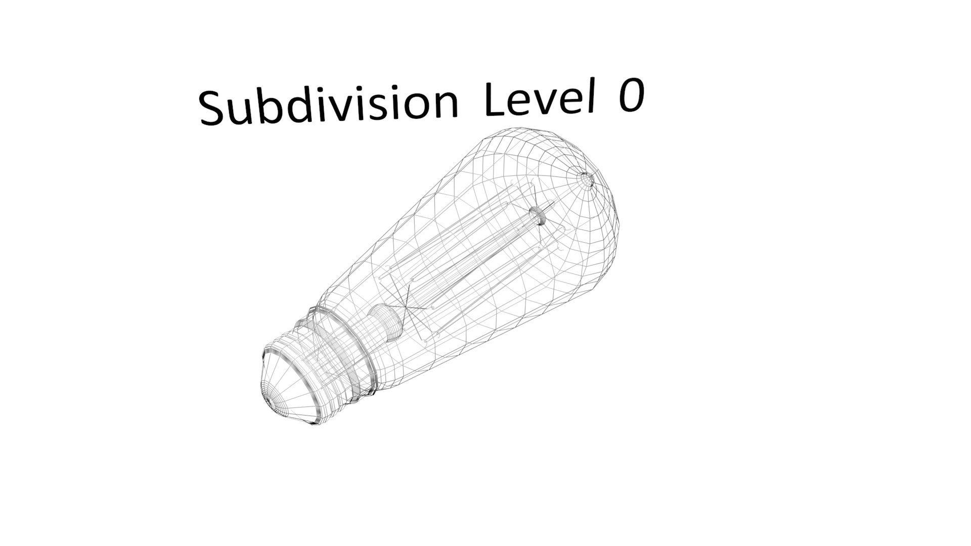 Edison Light Bulb 3D model - TurboSquid 1733414