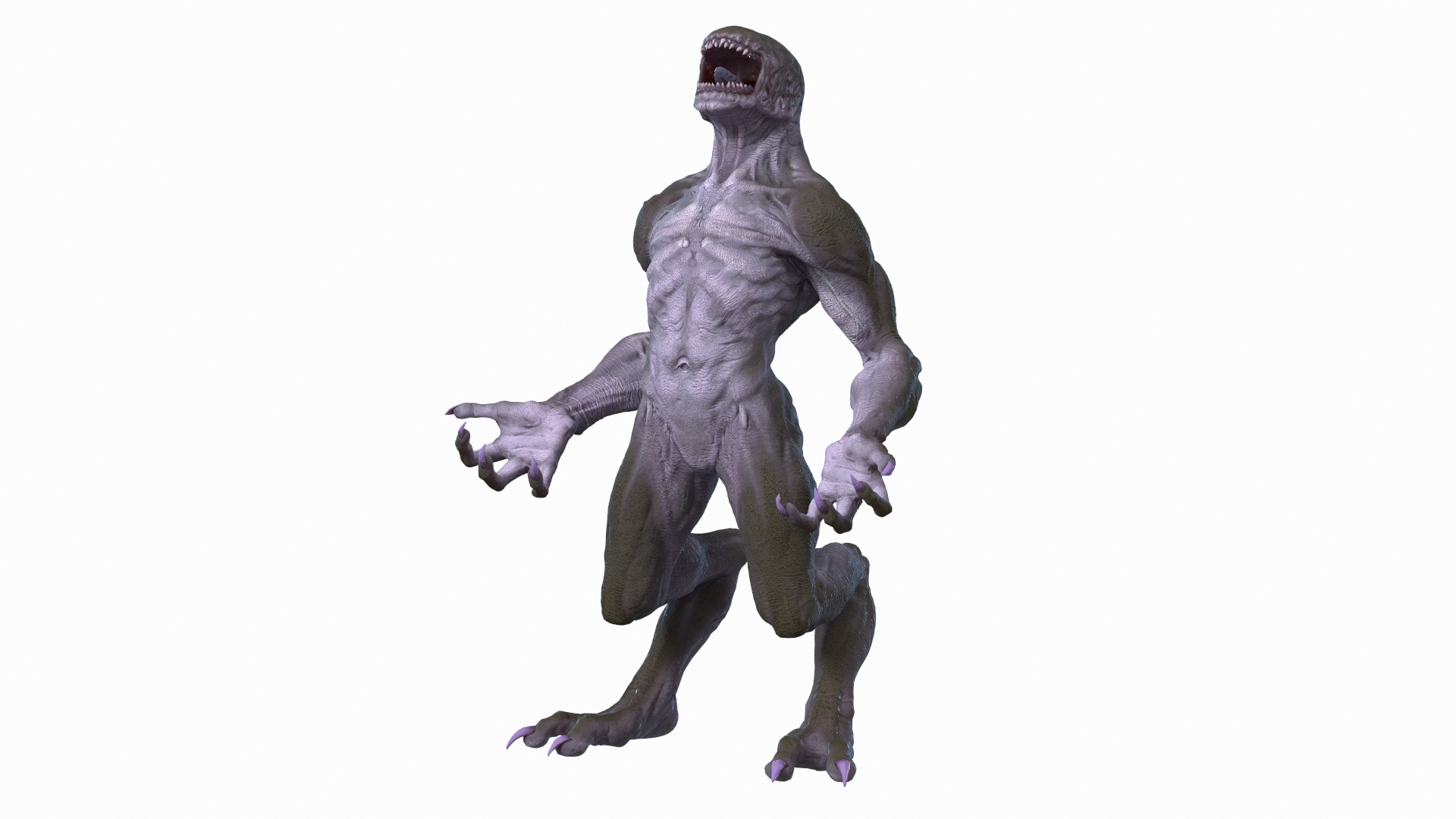 Monster Beast Standing Pose 3D Model - TurboSquid 1700685