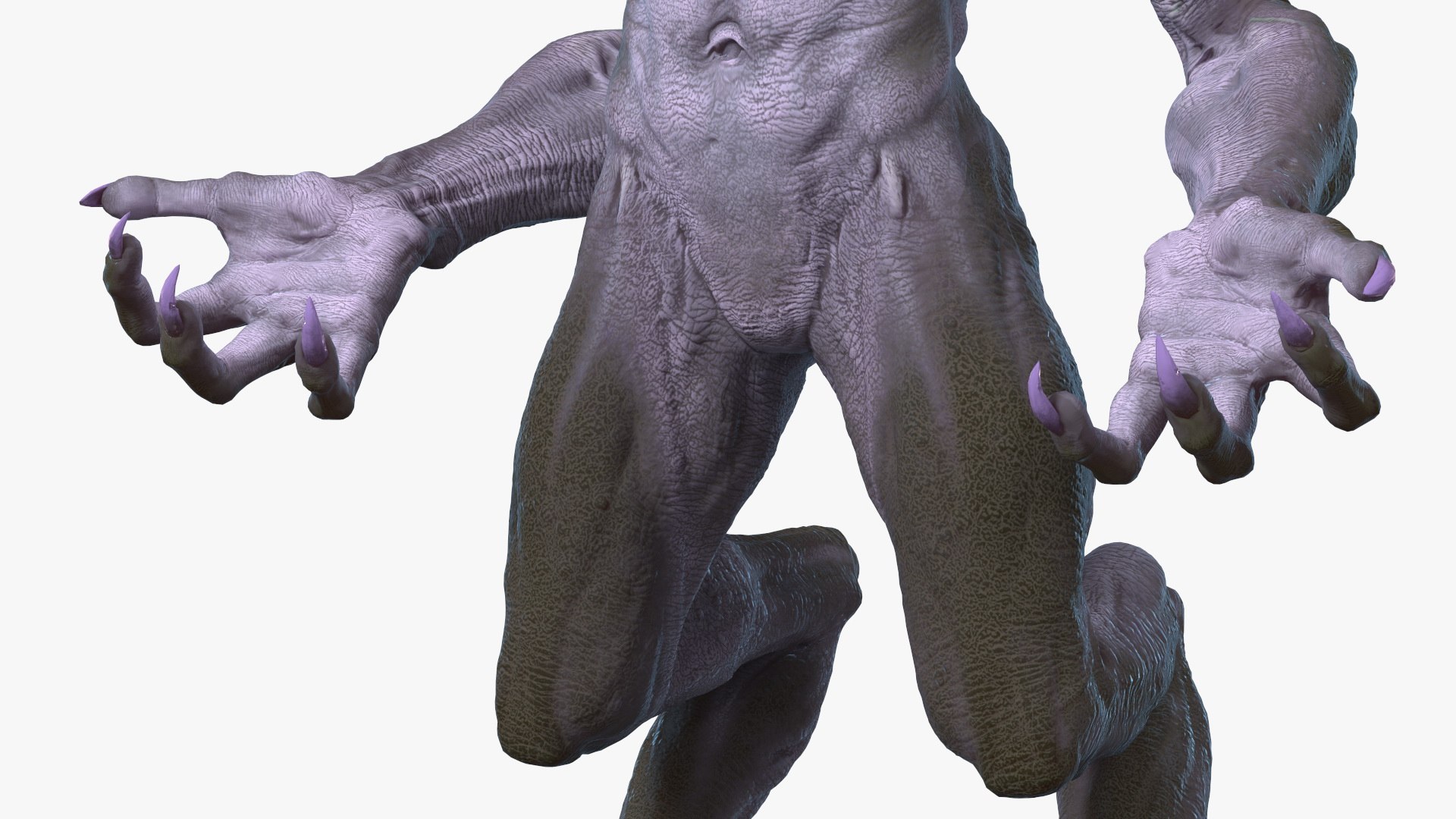 Monster Beast Standing Pose 3D Model - TurboSquid 1700685