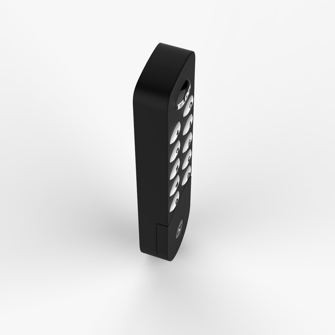 Electronic Digital Locker 3D Model - TurboSquid 1179008