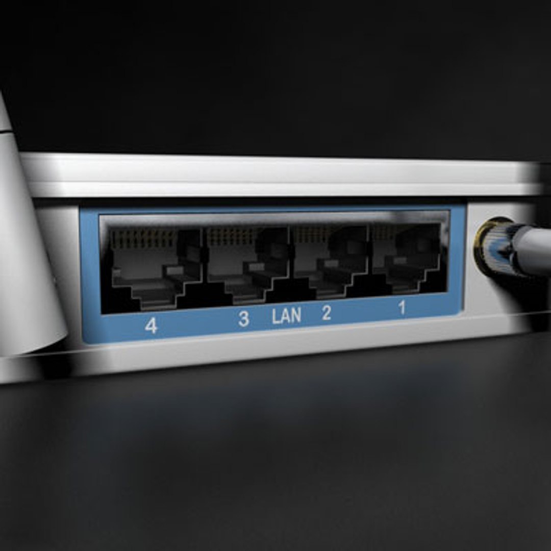 D-link Dir-655 N Router C4d