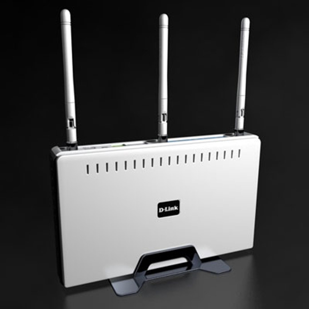 D-link Dir-655 N Router C4d