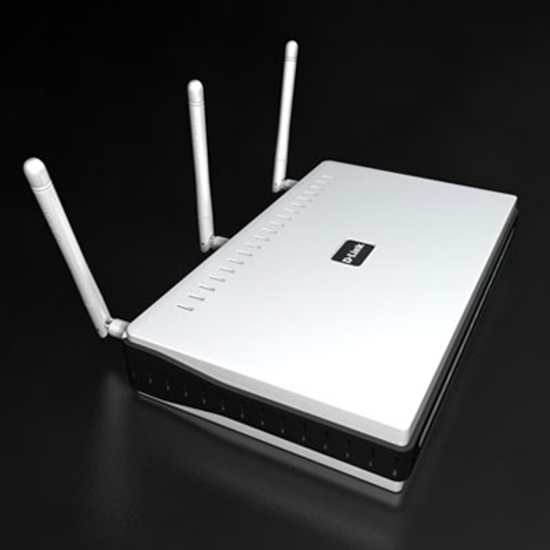 D-link Dir-655 N Router C4d
