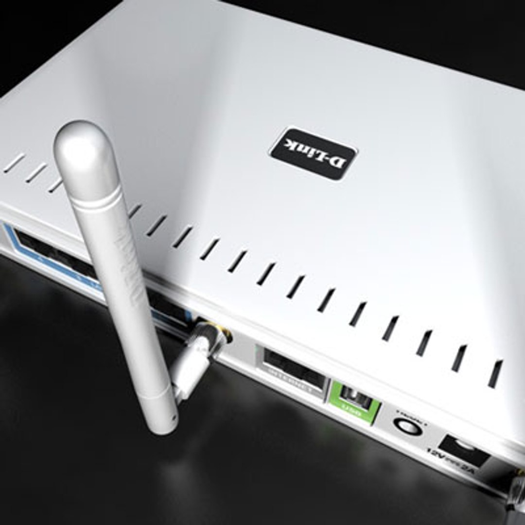 D-link Dir-655 N Router C4d